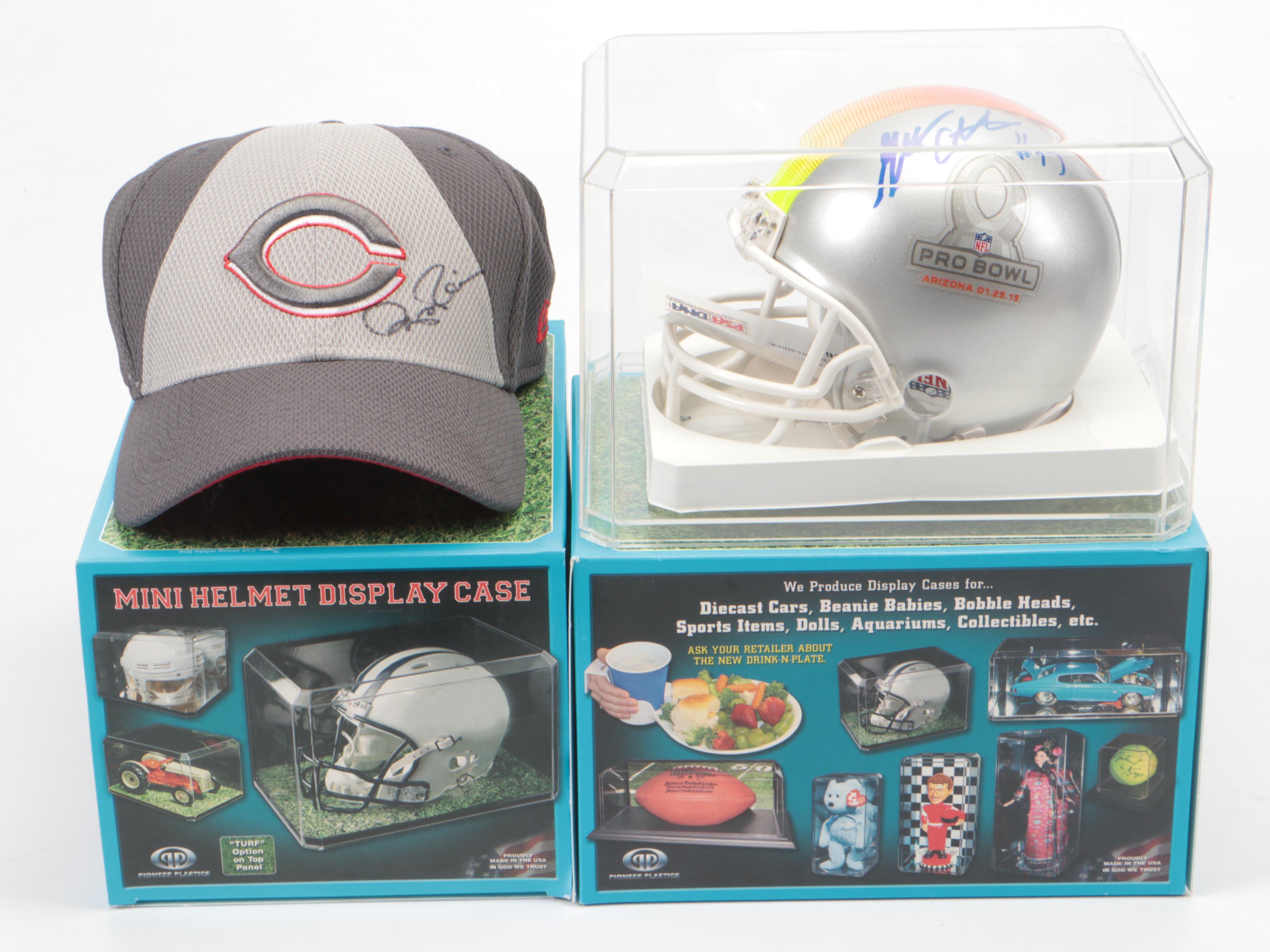 Geno Atkins Signed Pro Bowl Mini Helmet with Bryan Price Signed Reds ...