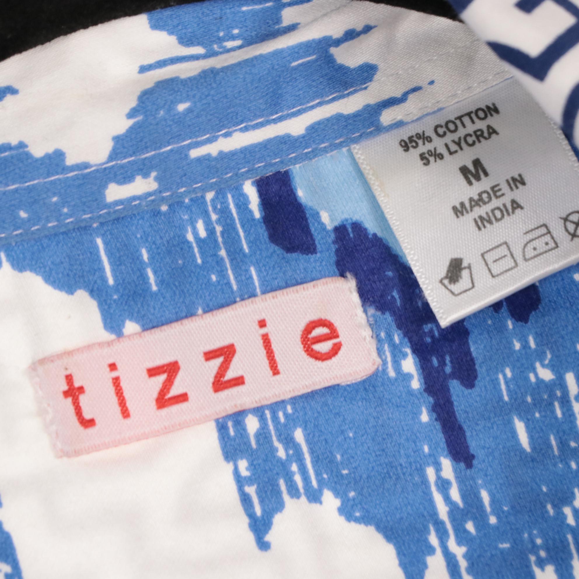 Elie Tahari Dress, Tizzie Button-Up Shirt, and Butter by Nada ...