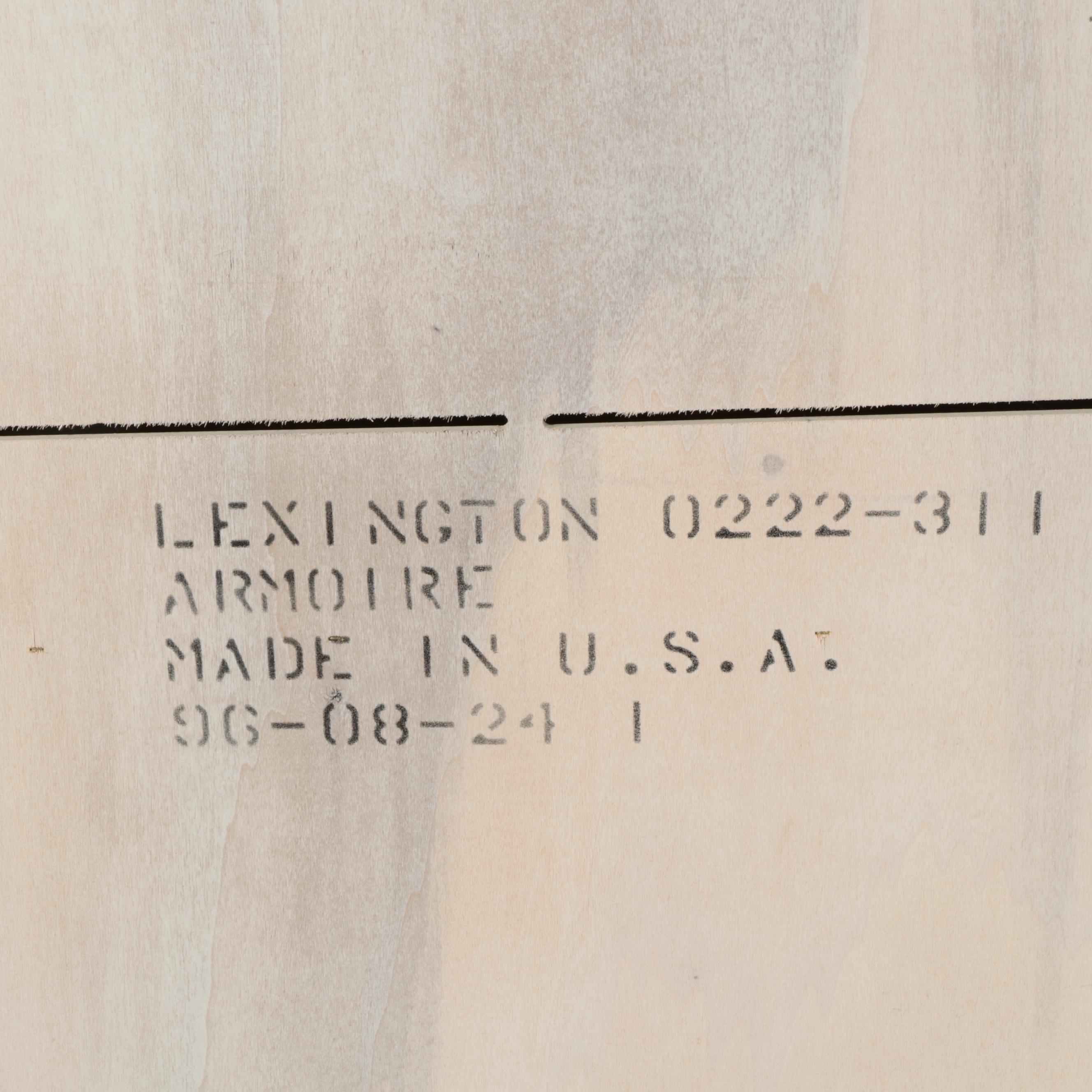 Betsy Cameron for Lexington Victorian Style Painted Television Armoire ...
