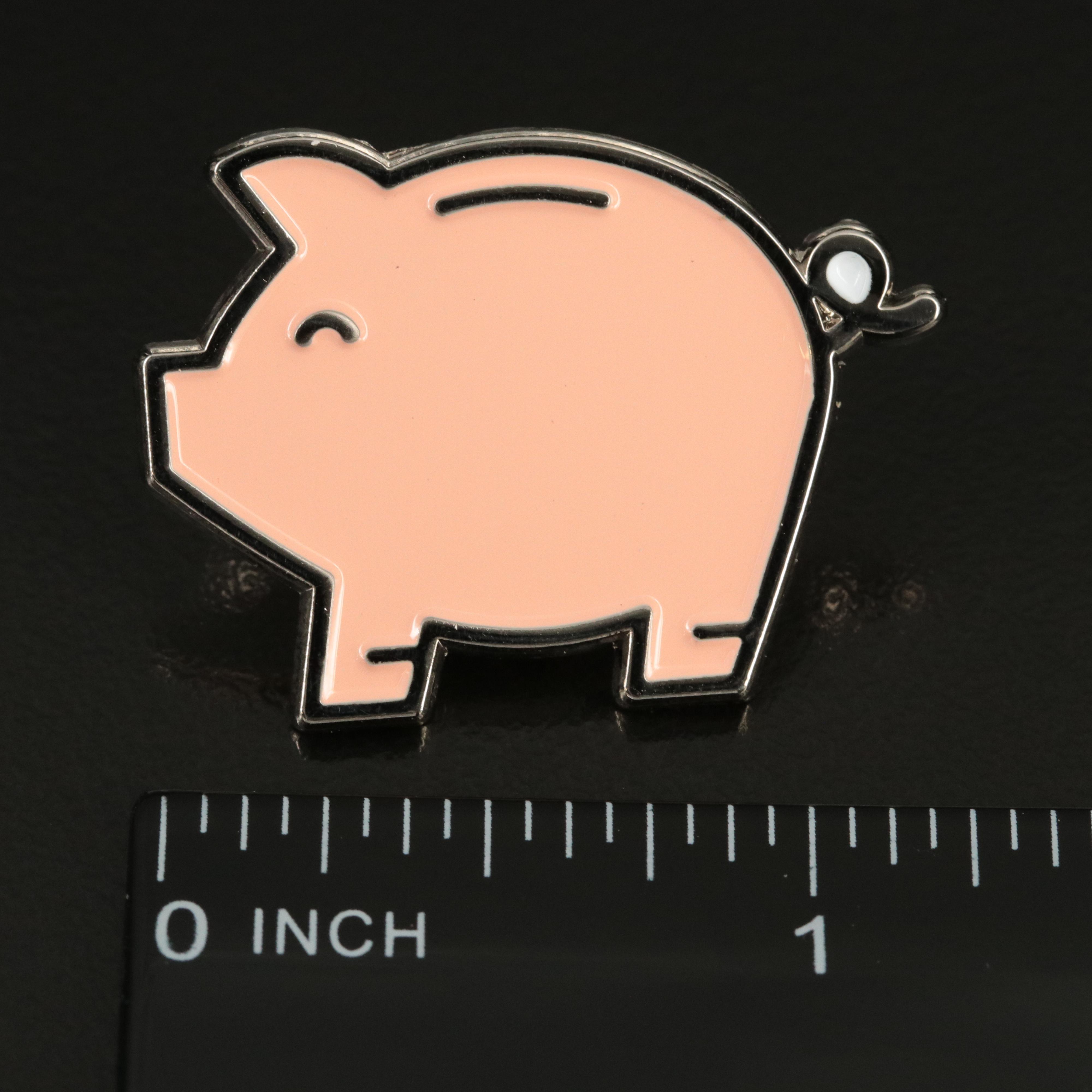 Resin Enamel Pig Pin | EBTH