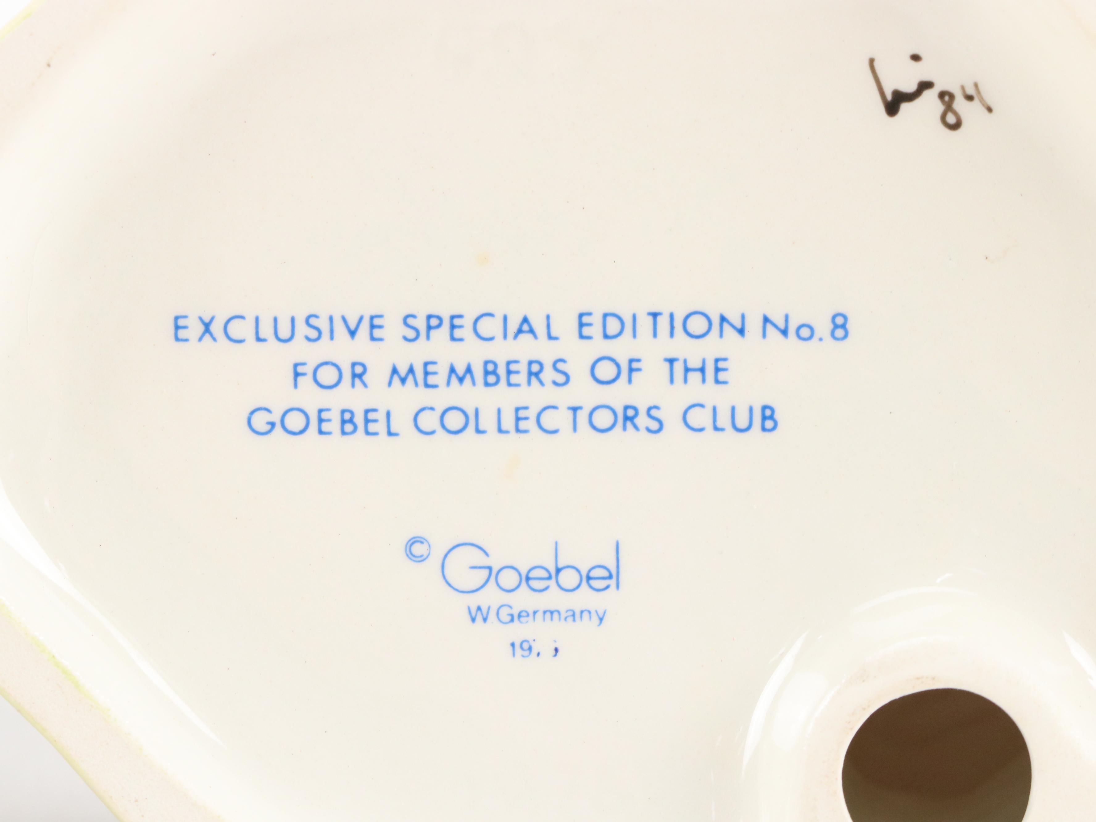 Goebel Collectors' Club Porcelain Figurines in Boxes, Late 20th Century ...