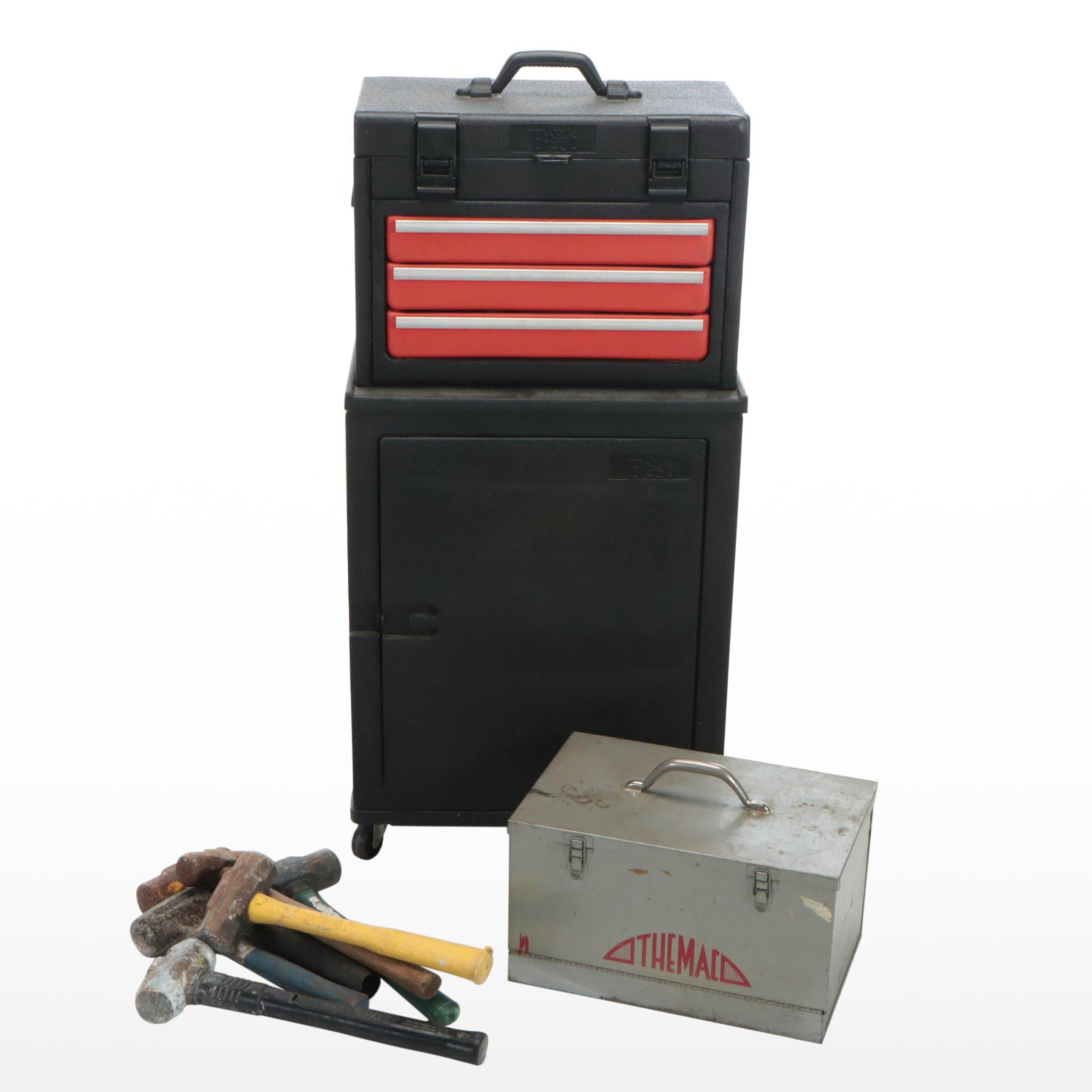 Do It Best Tool Chest with Themac Toolbox and Assorted Hand Tools | EBTH