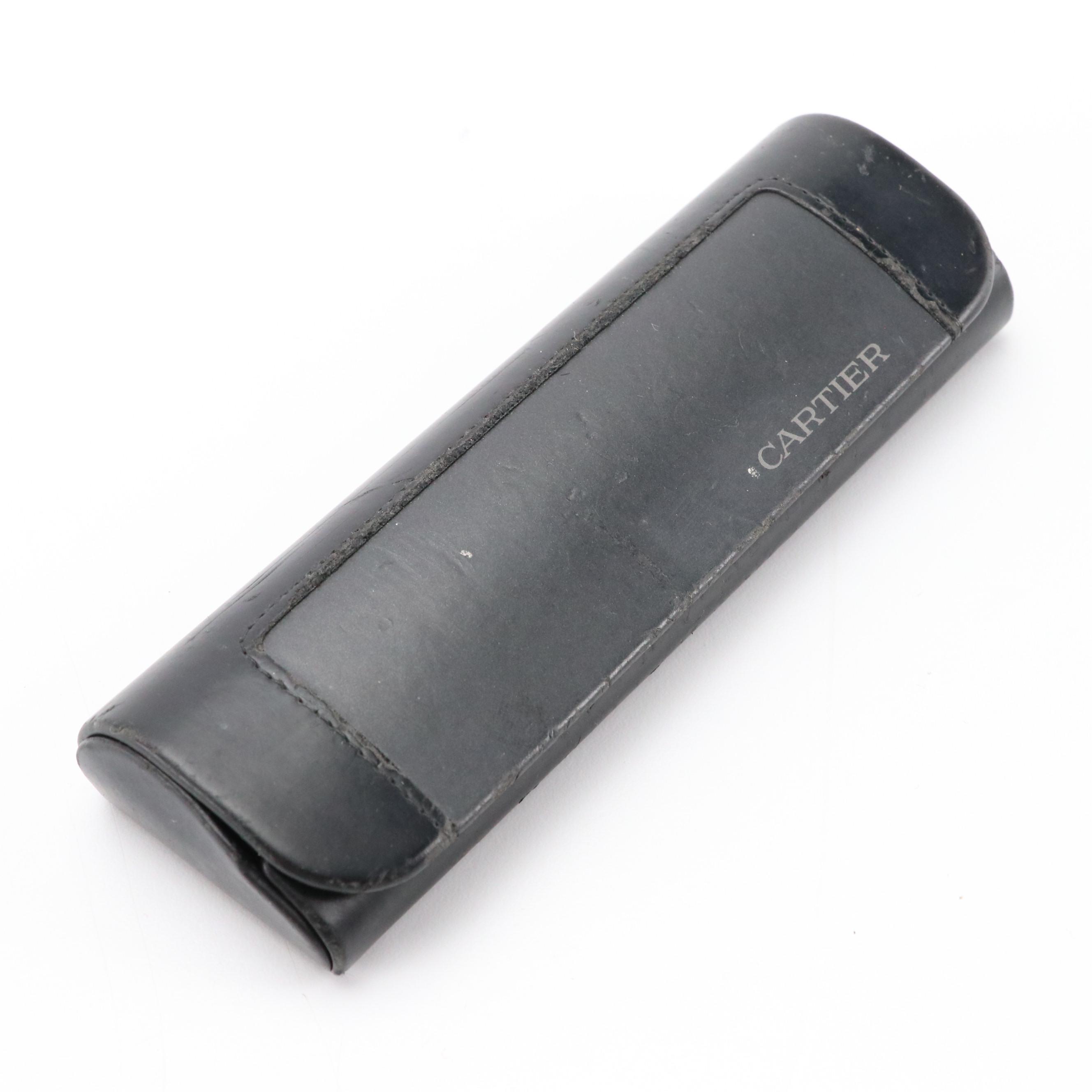 Cartier C Décor Rimless Prescription Eyeglasses with Case | EBTH