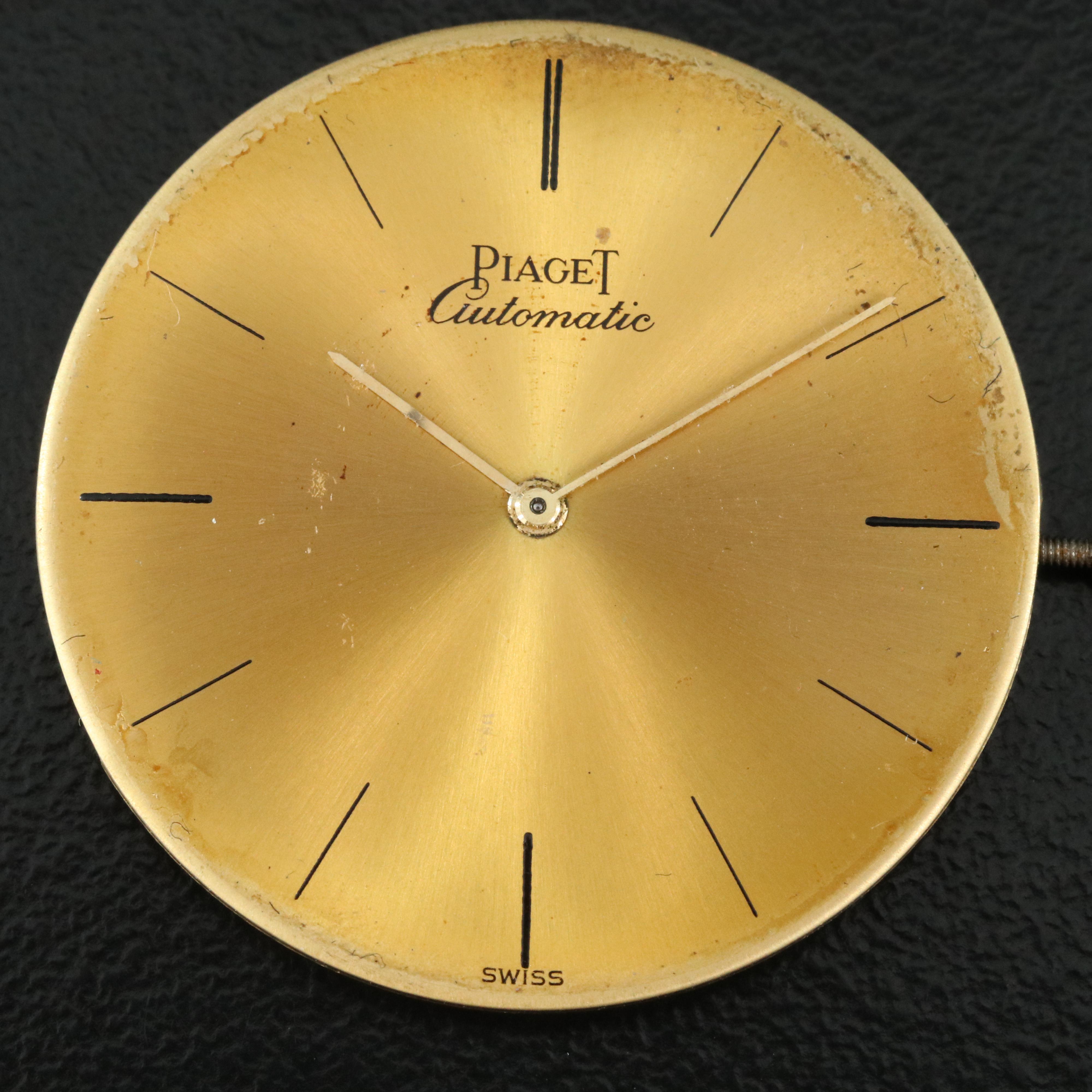 Piaget Caliber 12PI 24K Gold Micro Rotor Automatic Movement | EBTH