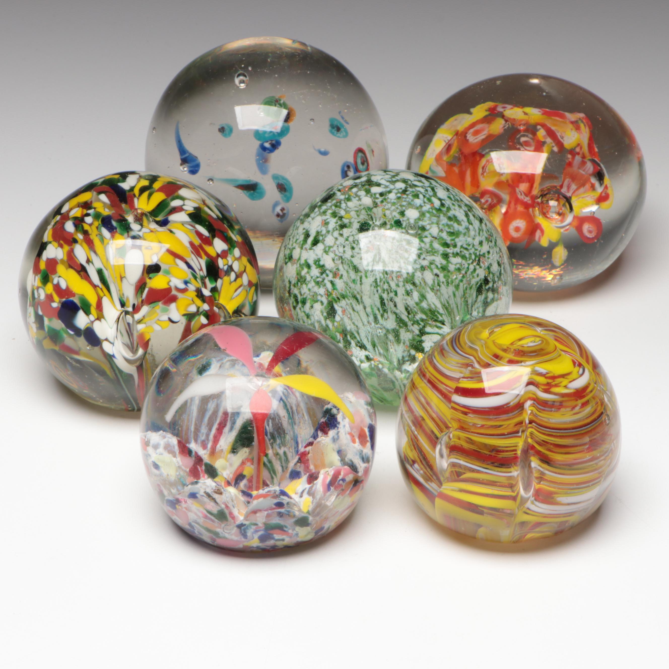 Handmade Art Glass Paperweights | EBTH