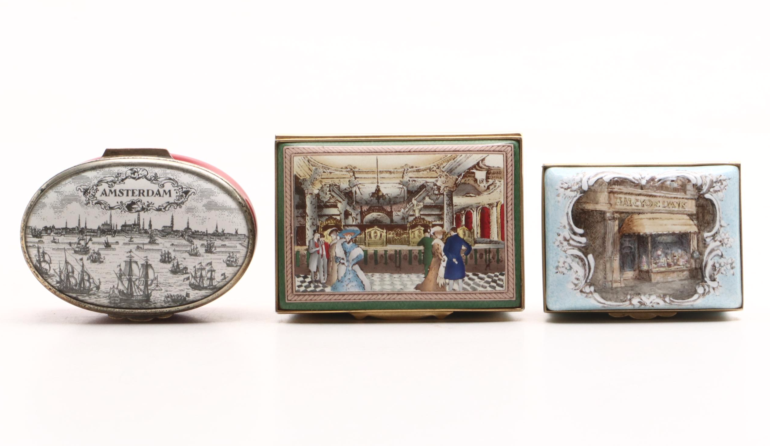 Halcyon Days and Harrod's Enamel Boxes | EBTH