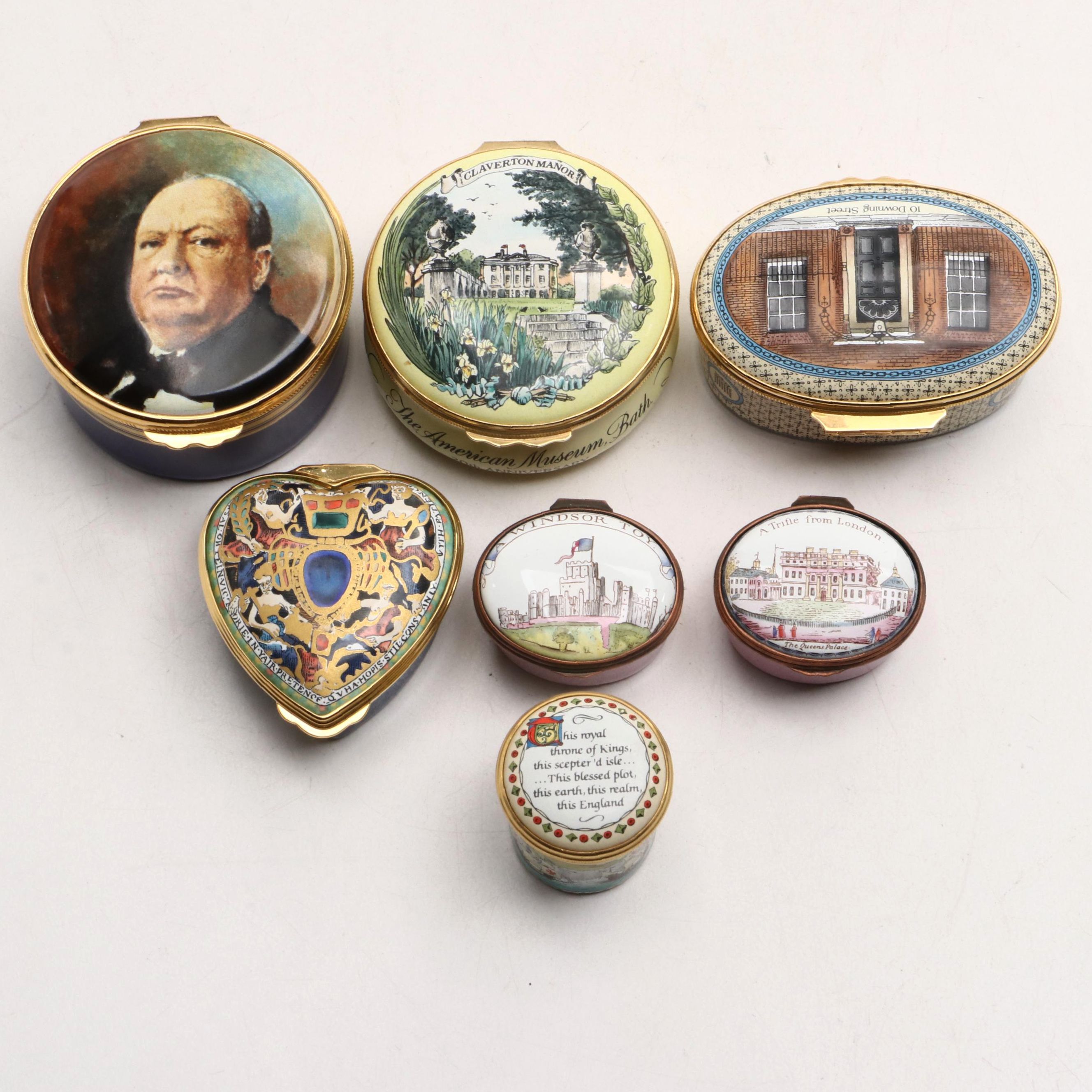 Halcyon Days and Ashley Enamel Boxes Featuring The Royal Collection | EBTH
