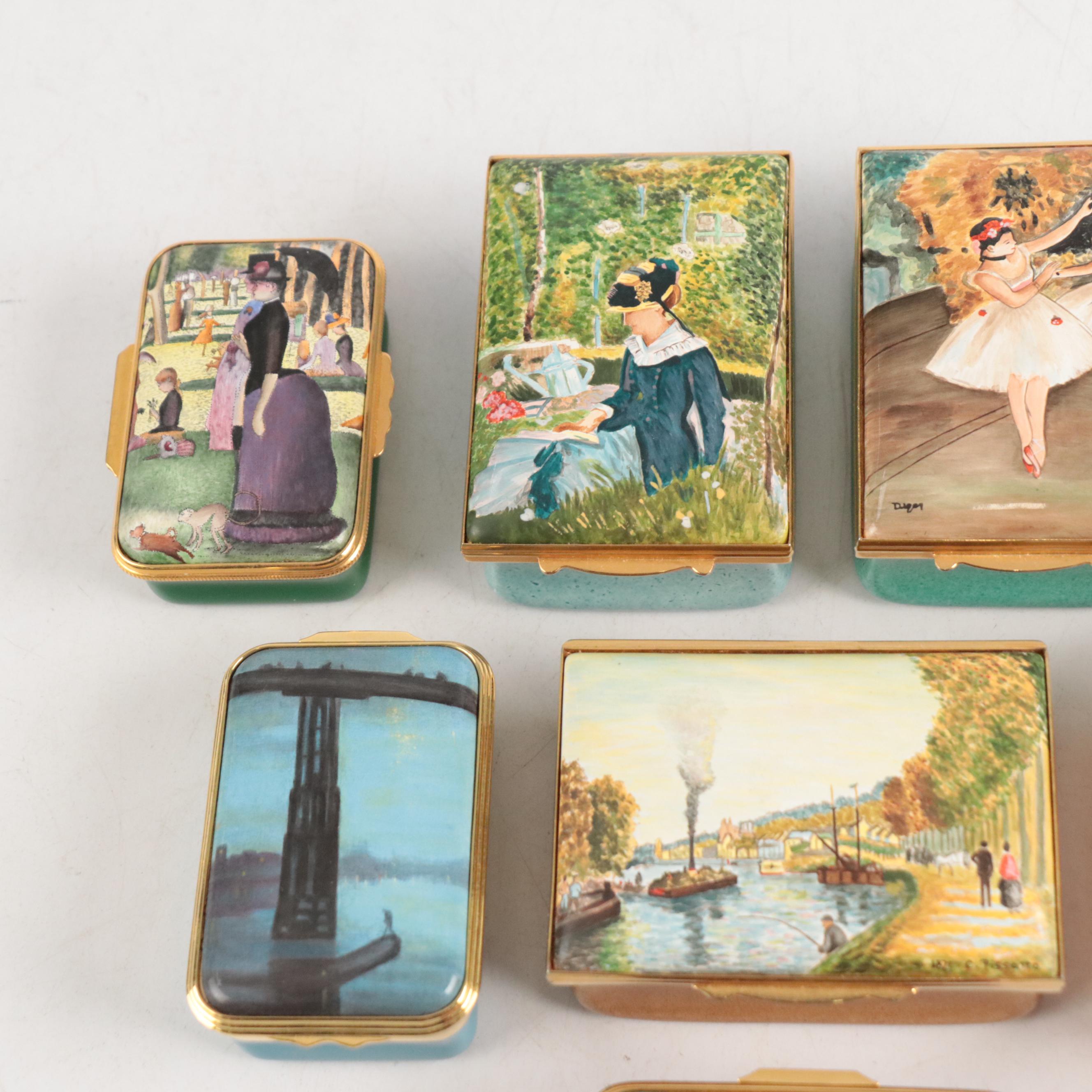 Halcyon Days Enamel Boxes Featuring Famed Artistic Works | Everything ...