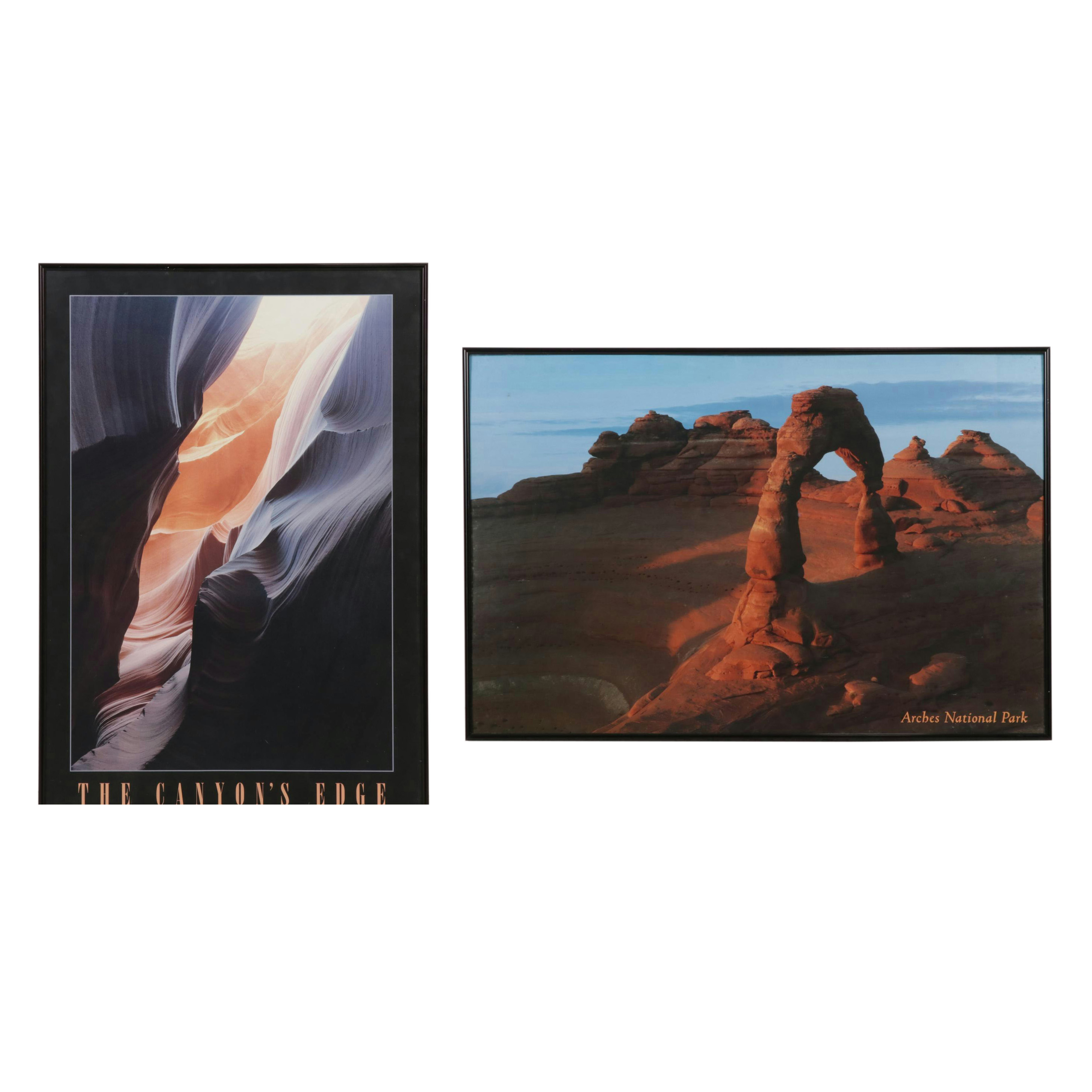National Park Offset Lithographs Including Bruce Hucko's "The Canyon's ...