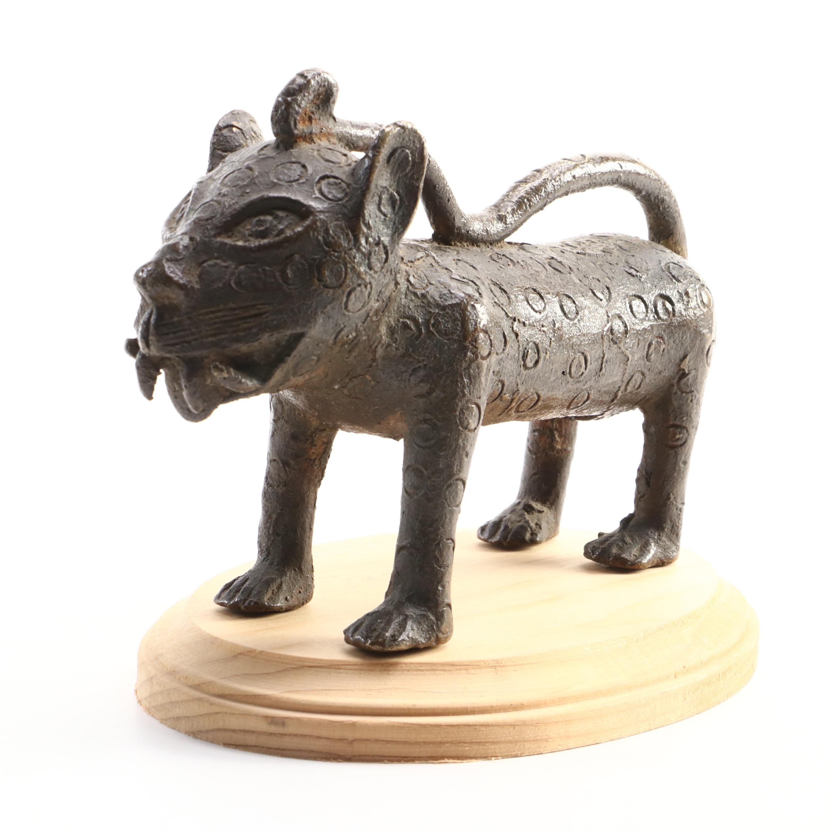 Benin Bronze Leopard | EBTH