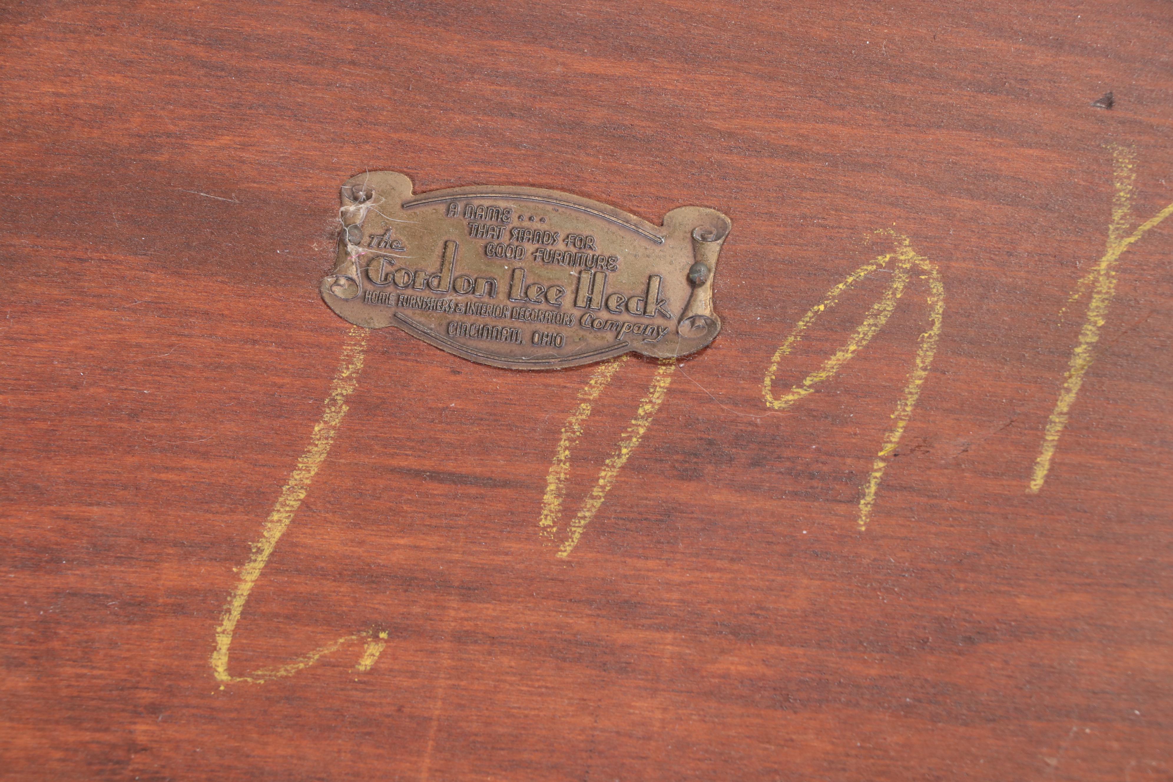 Gordon Lee Heck Regency Style Faux Bamboo Carved Mahogany Side Table | EBTH