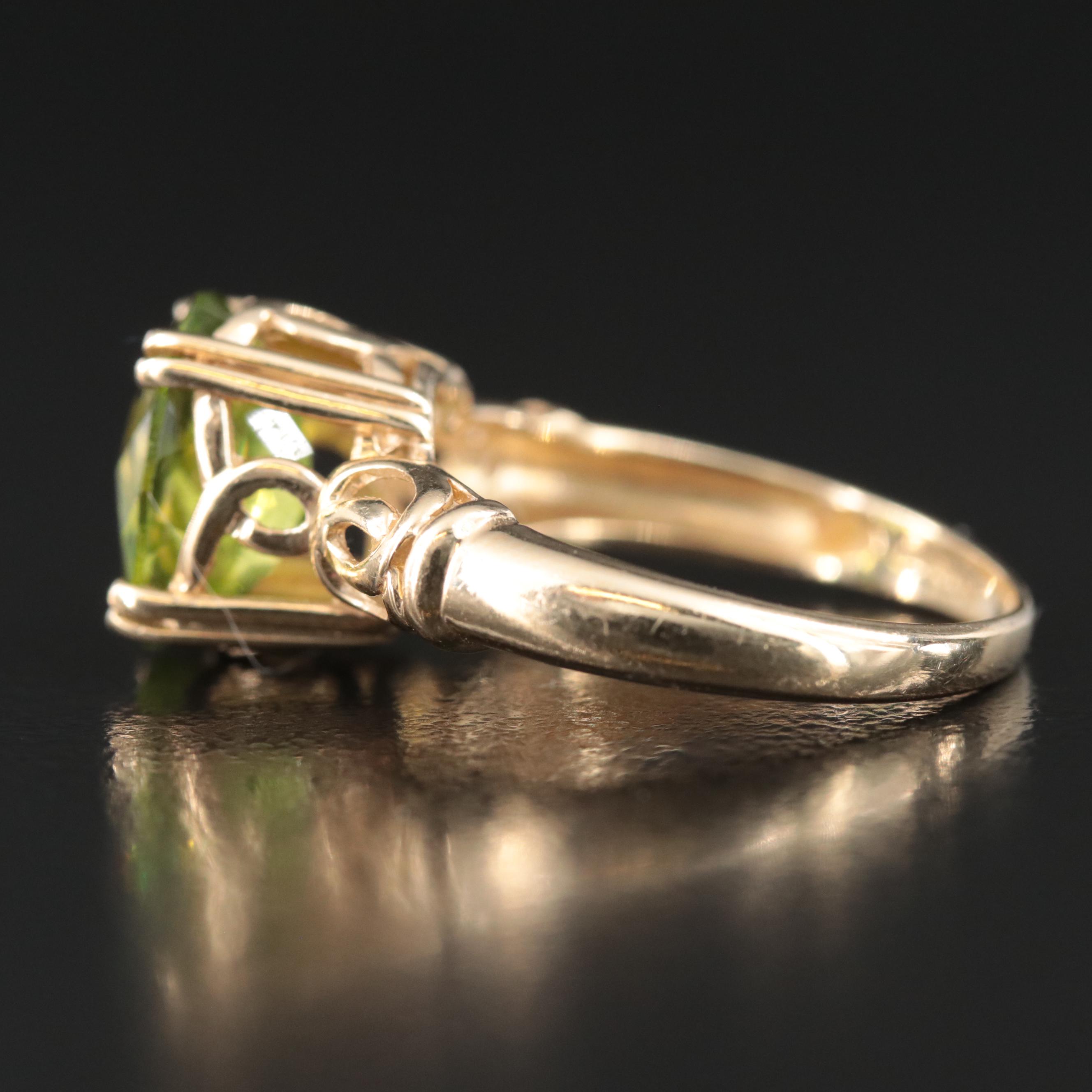 10K Peridot Ring | EBTH