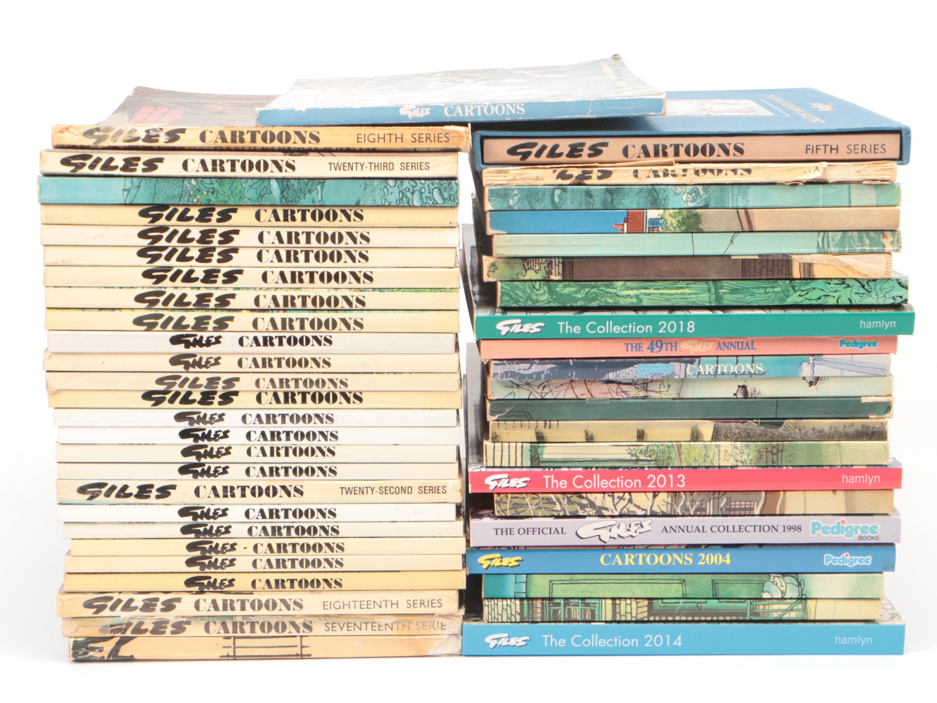 "Giles Cartoons" Collections of Original Giles Cartoons, 1950s-2010s | EBTH