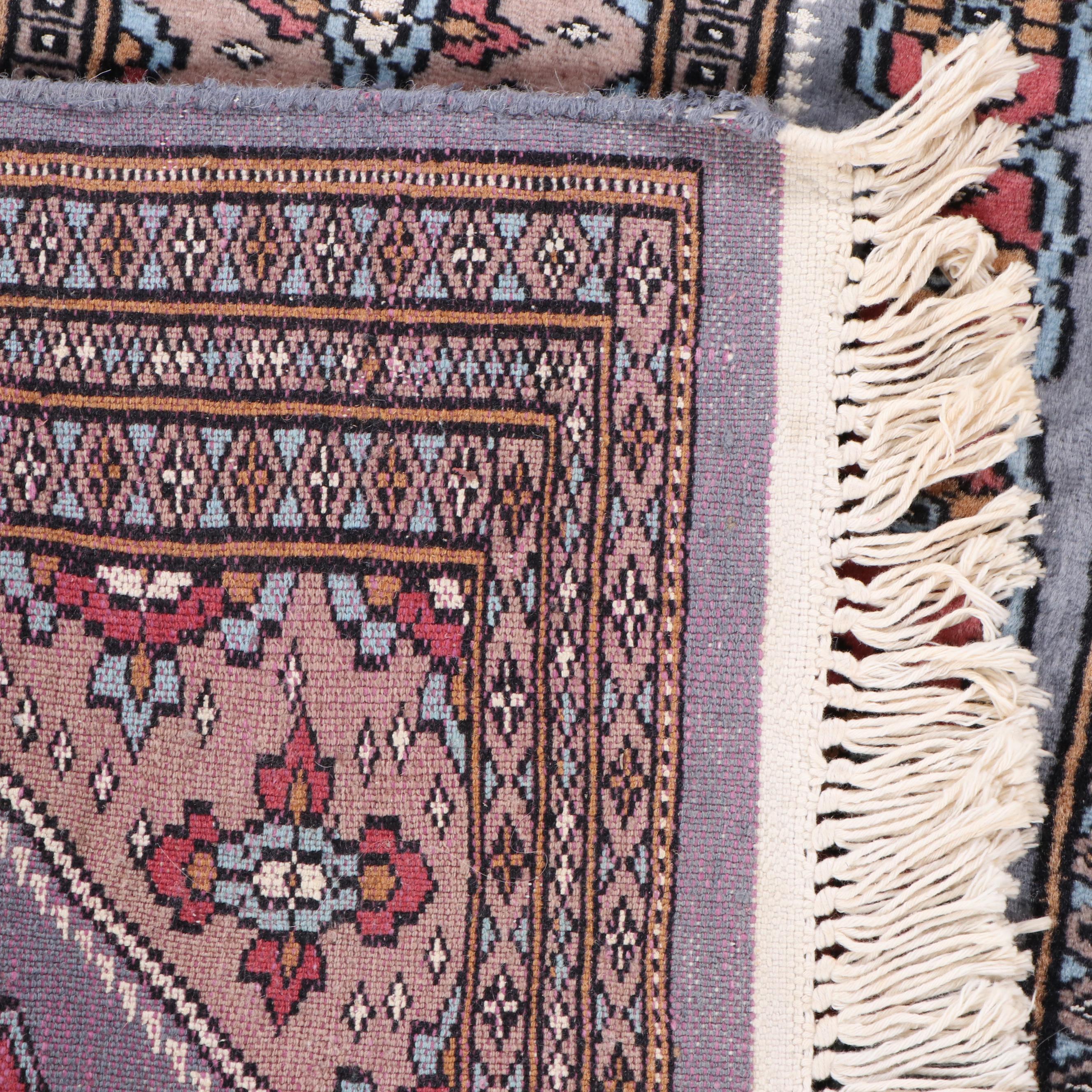 2'2 x 3'6 Hand-Knotted Signed Pakistani Accent Rug | EBTH