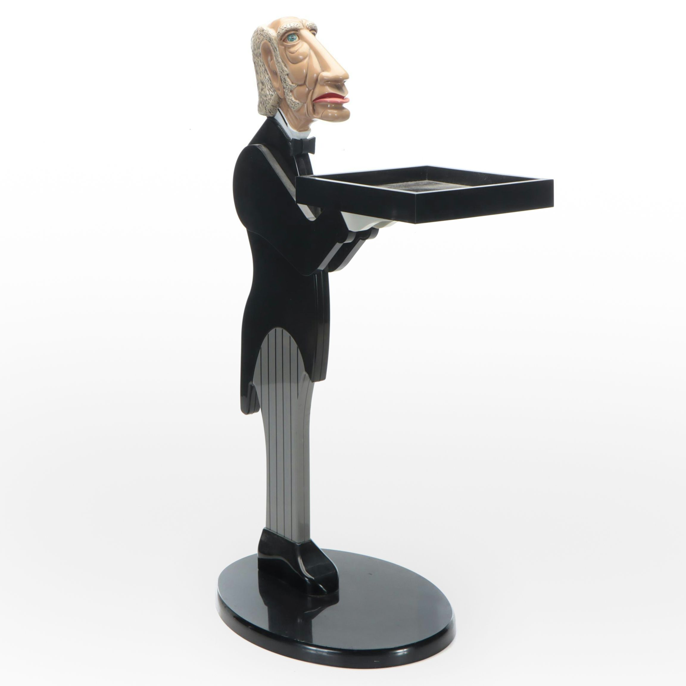 The Bombay Company Butler Motif Plastic Side Table | EBTH