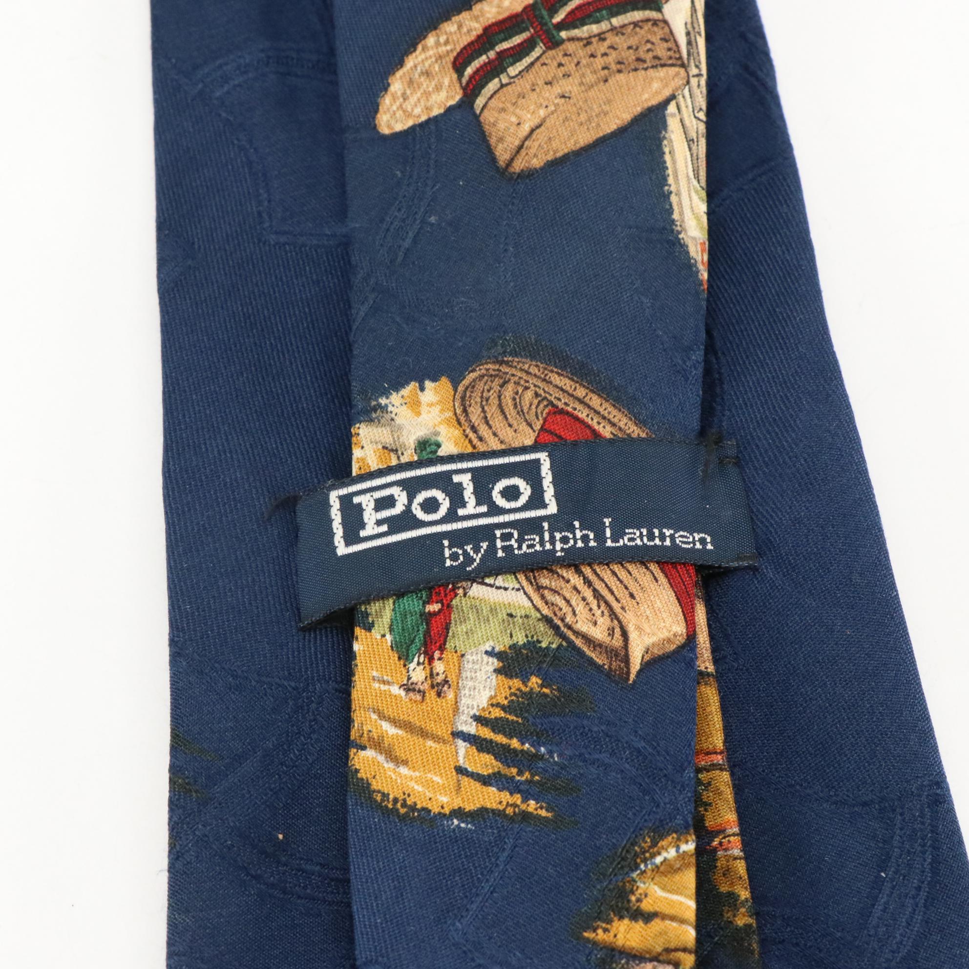 Polo by Ralph Lauren and Bert Pulitzer Silk Patterned Neckties | EBTH