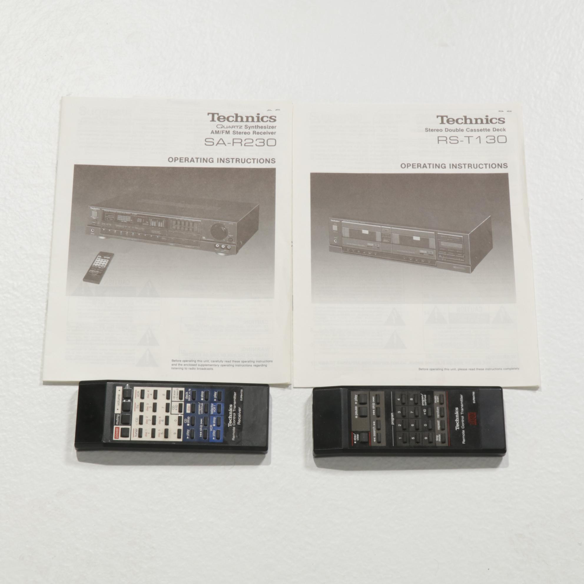 Stereo System with Technics, Hitachi and JBL Components | EBTH