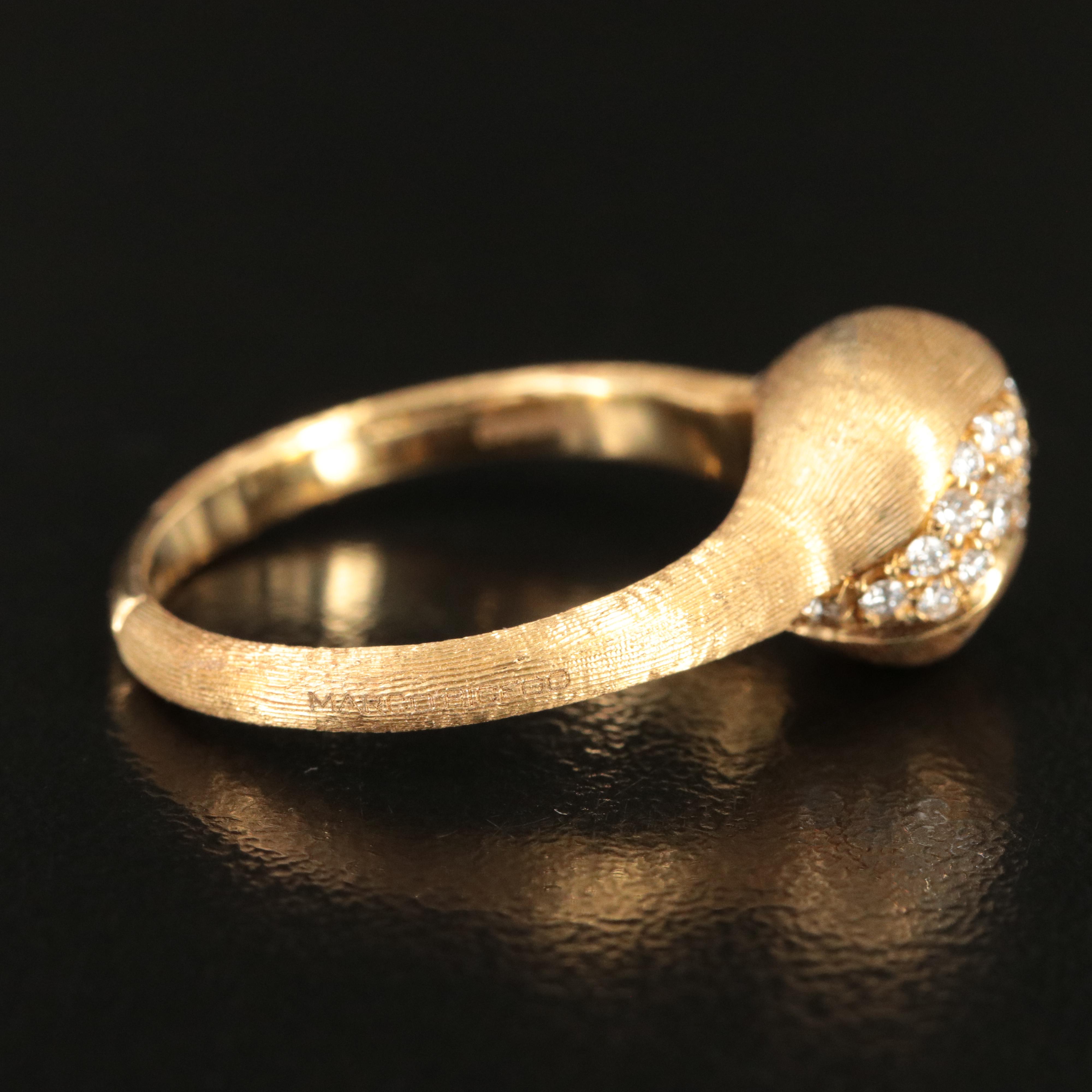 Marco Bicego "Africa Constellation" 18K 0.30 CTW Diamond Ring | EBTH