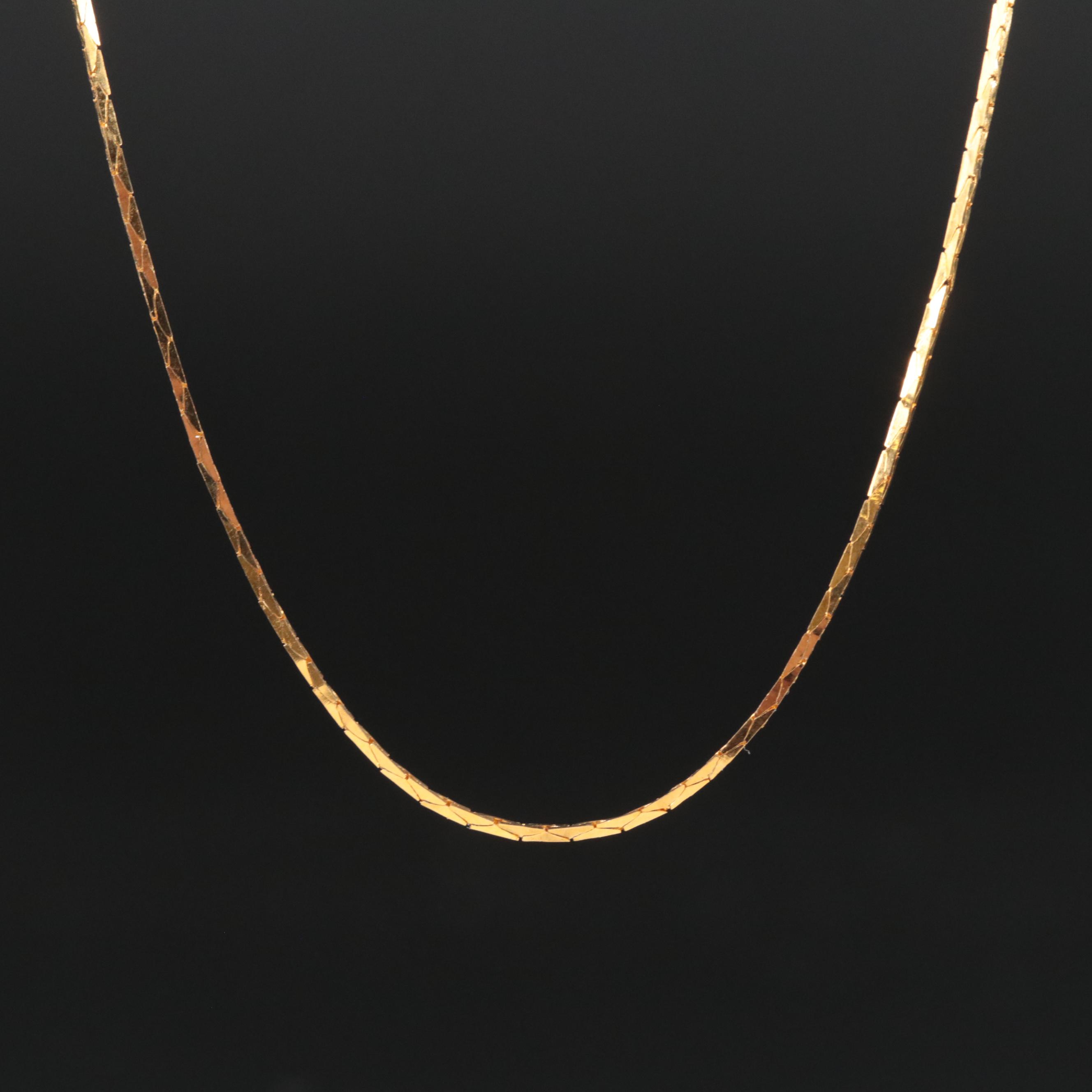 Cobra Link Chain Necklace | Everything But The House