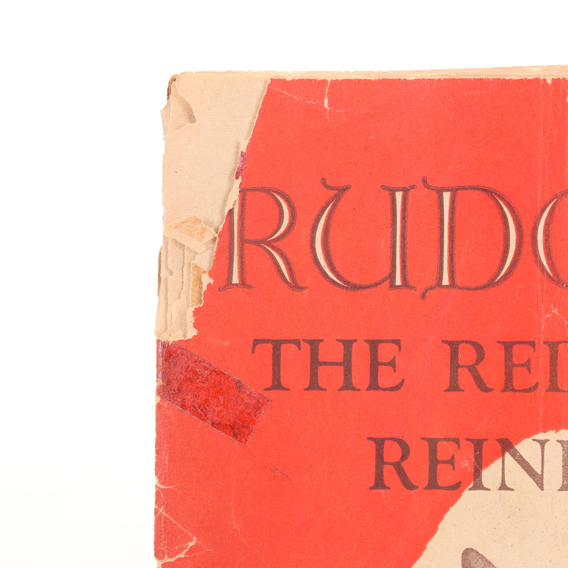 Illustrated "Rudolph the Red-Nosed Reindeer" by Robert L. May, 1939 ...