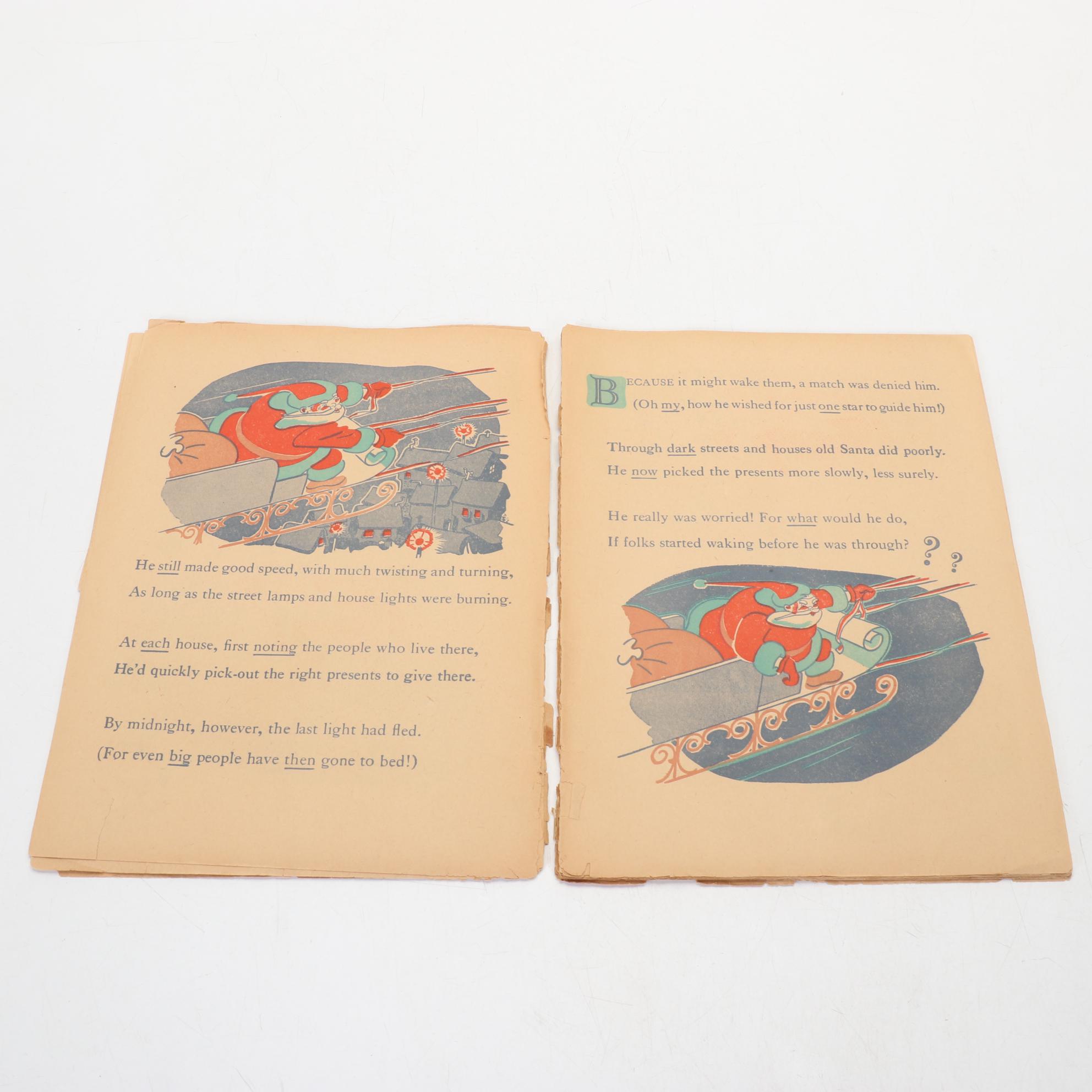 Illustrated "Rudolph the Red-Nosed Reindeer" by Robert L. May, 1939 ...