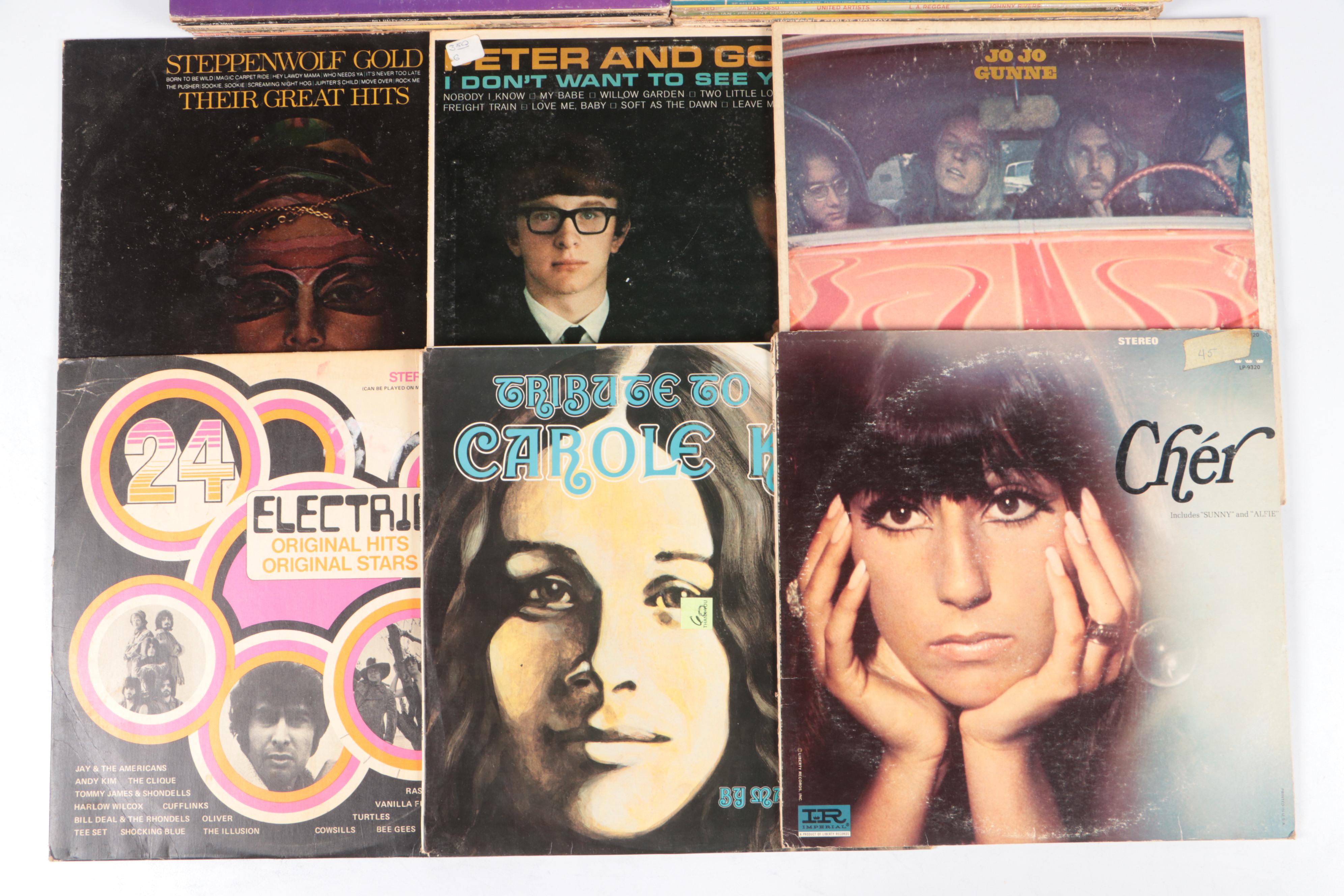 Cher, The Beatles, Iron Butterfly, and More Vinyl Records, Mid to Late ...