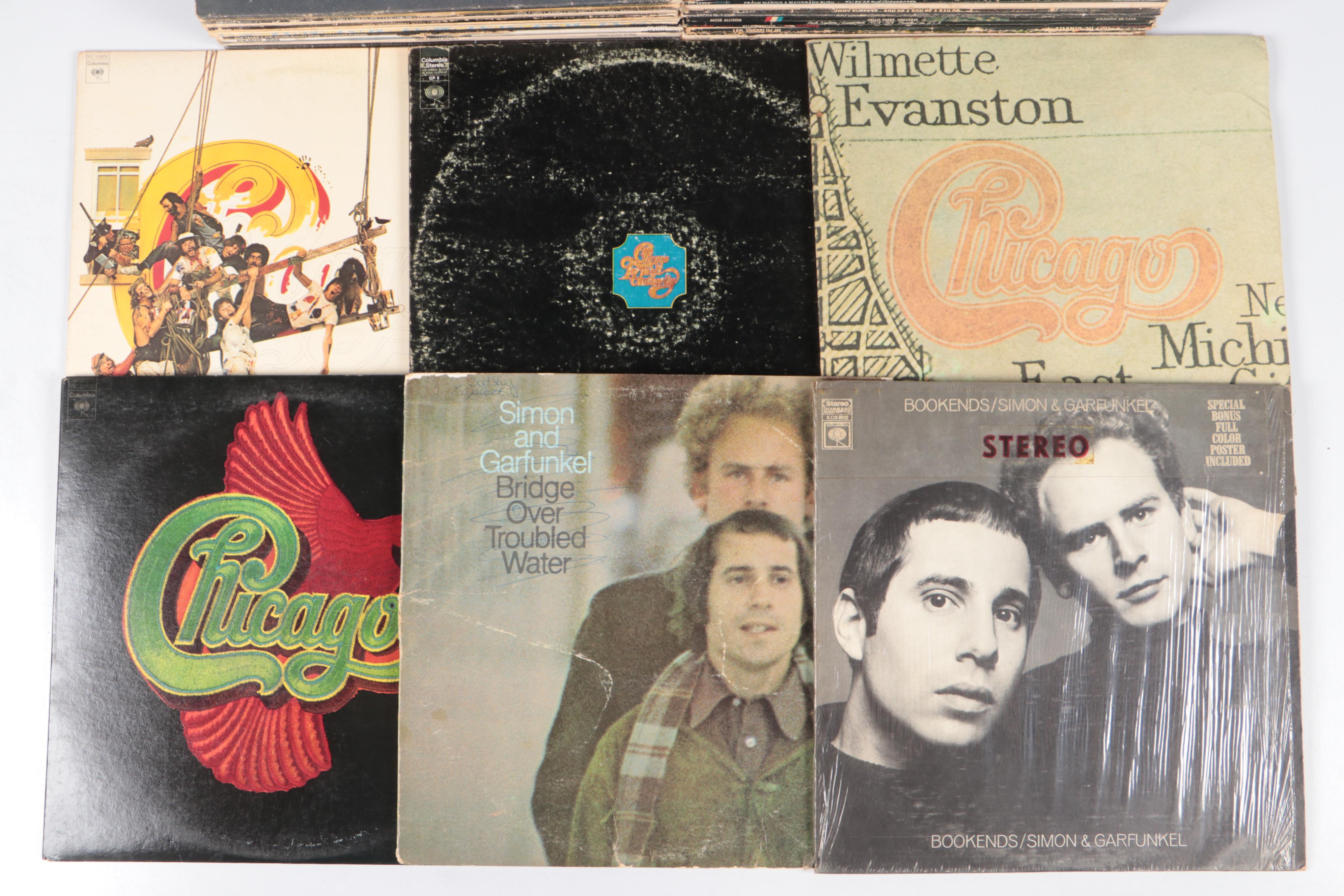 Genesis, Simon & Garfunkel, Chicago, Bee Gees, and More Vinyl Records ...