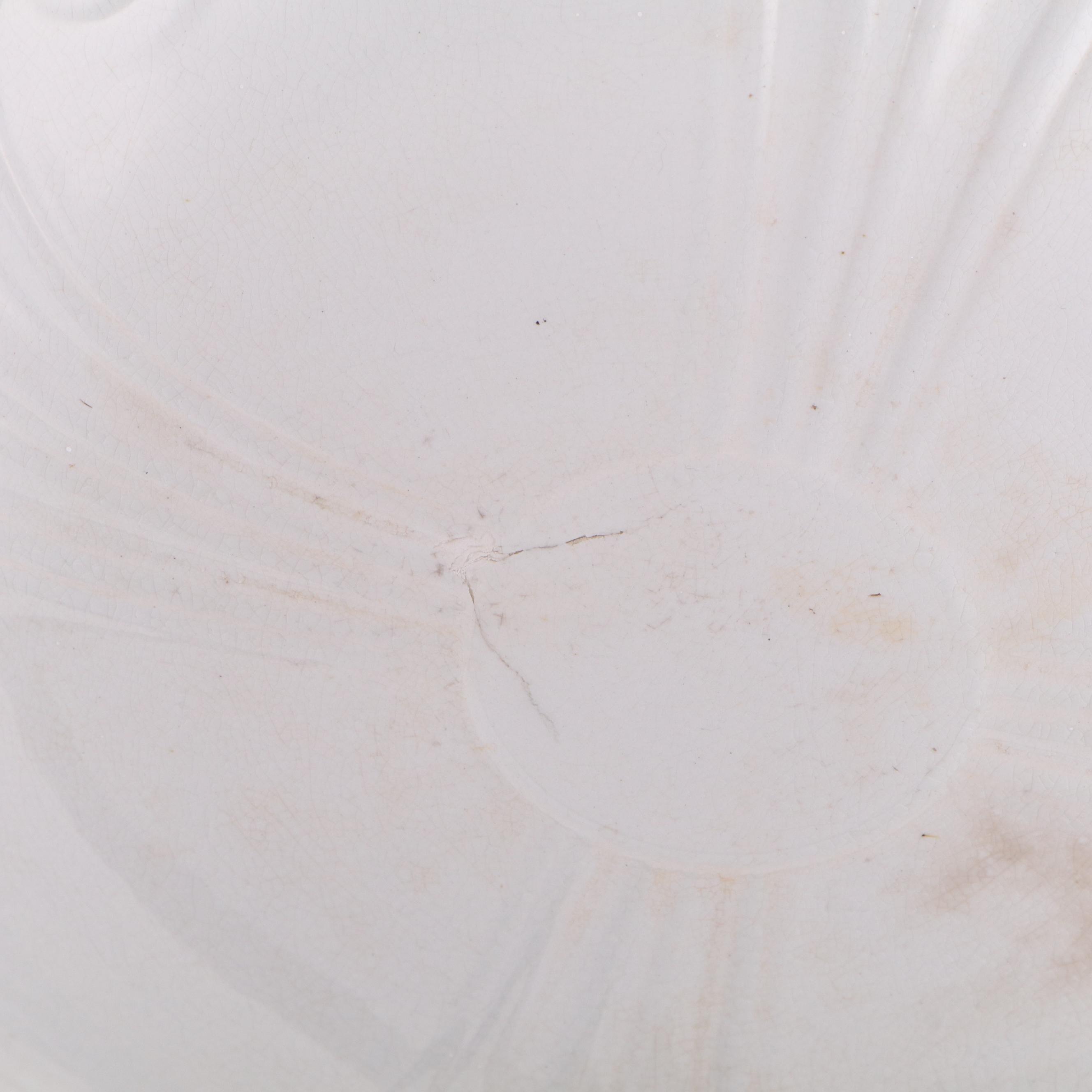 Liddle Elliot & Son "Berlin Ironstone" Pitcher and Basin, Mid-19th ...