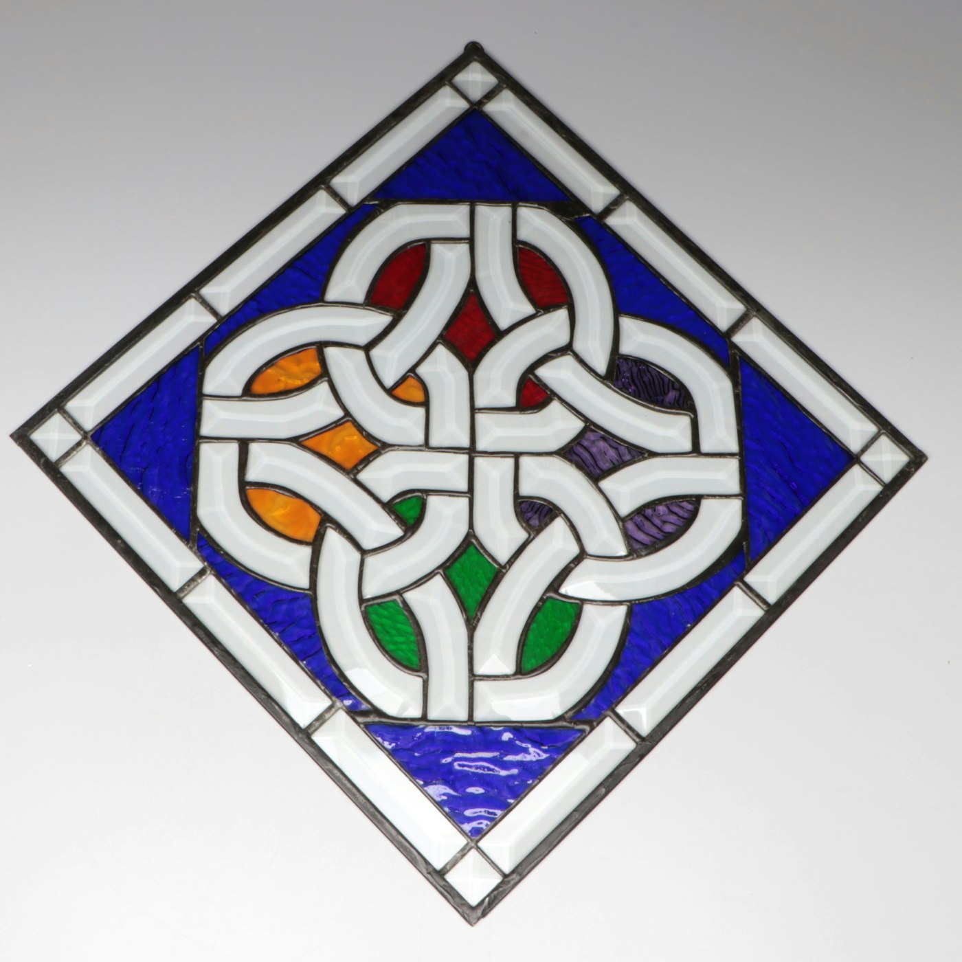 Stained Glass Celtic Knot Window Hanging Ebth
