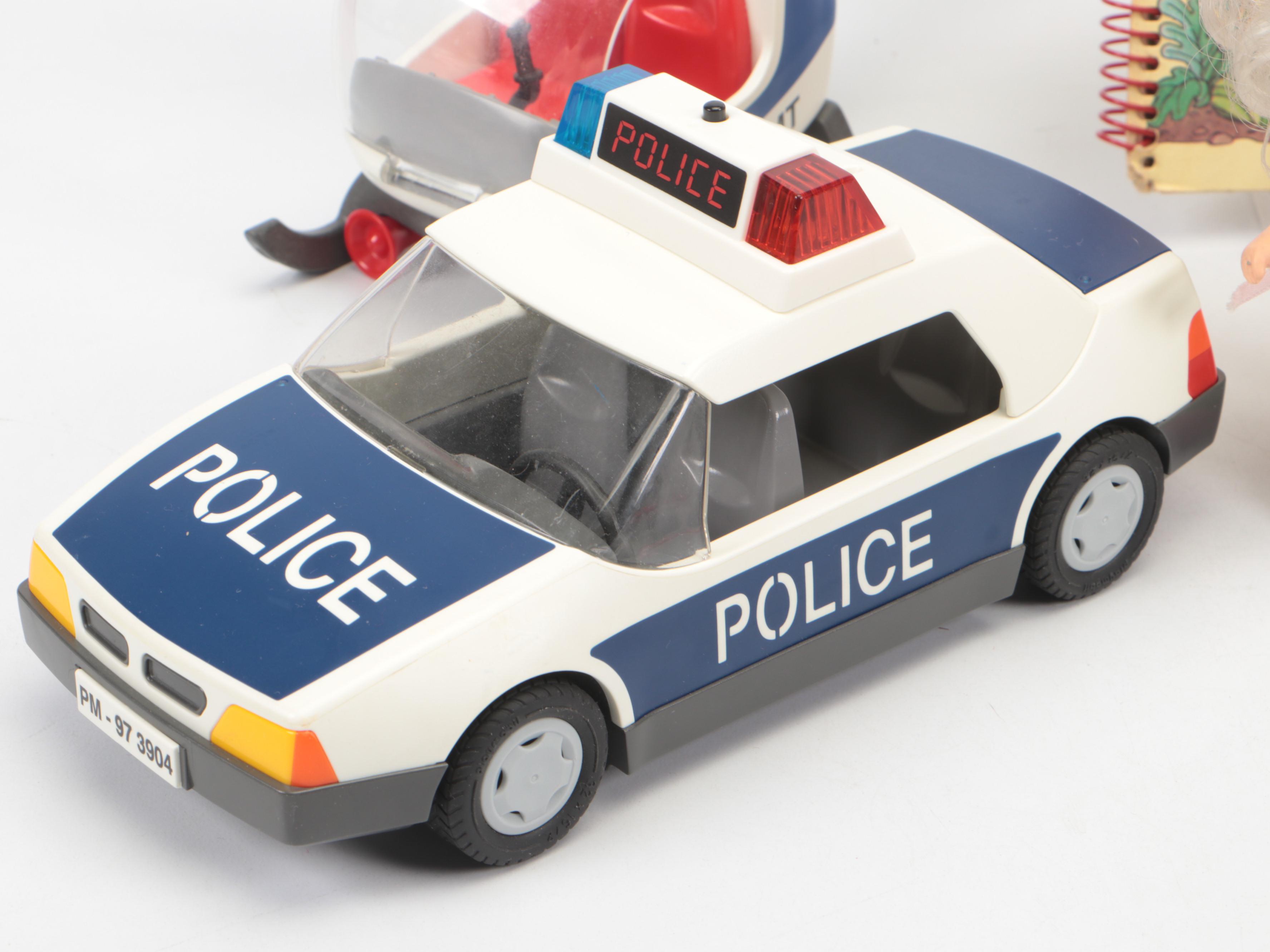 Playmobil Plastic Police Car with Strawberry Shortcake Toys and More | EBTH