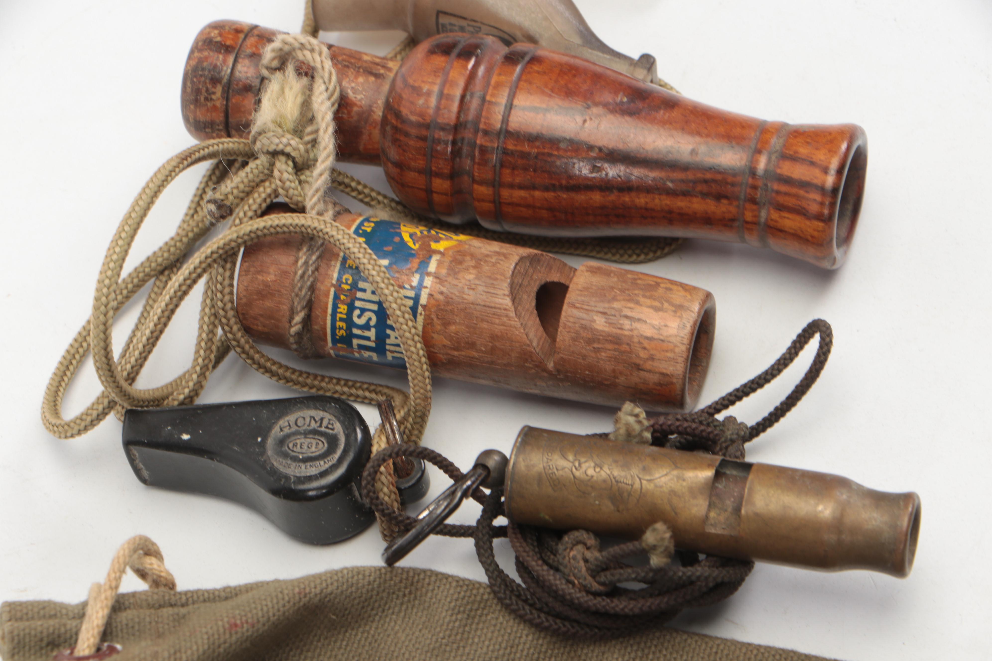 U.S. Army Sterling and Other Metal Pins with Whistles and More ...