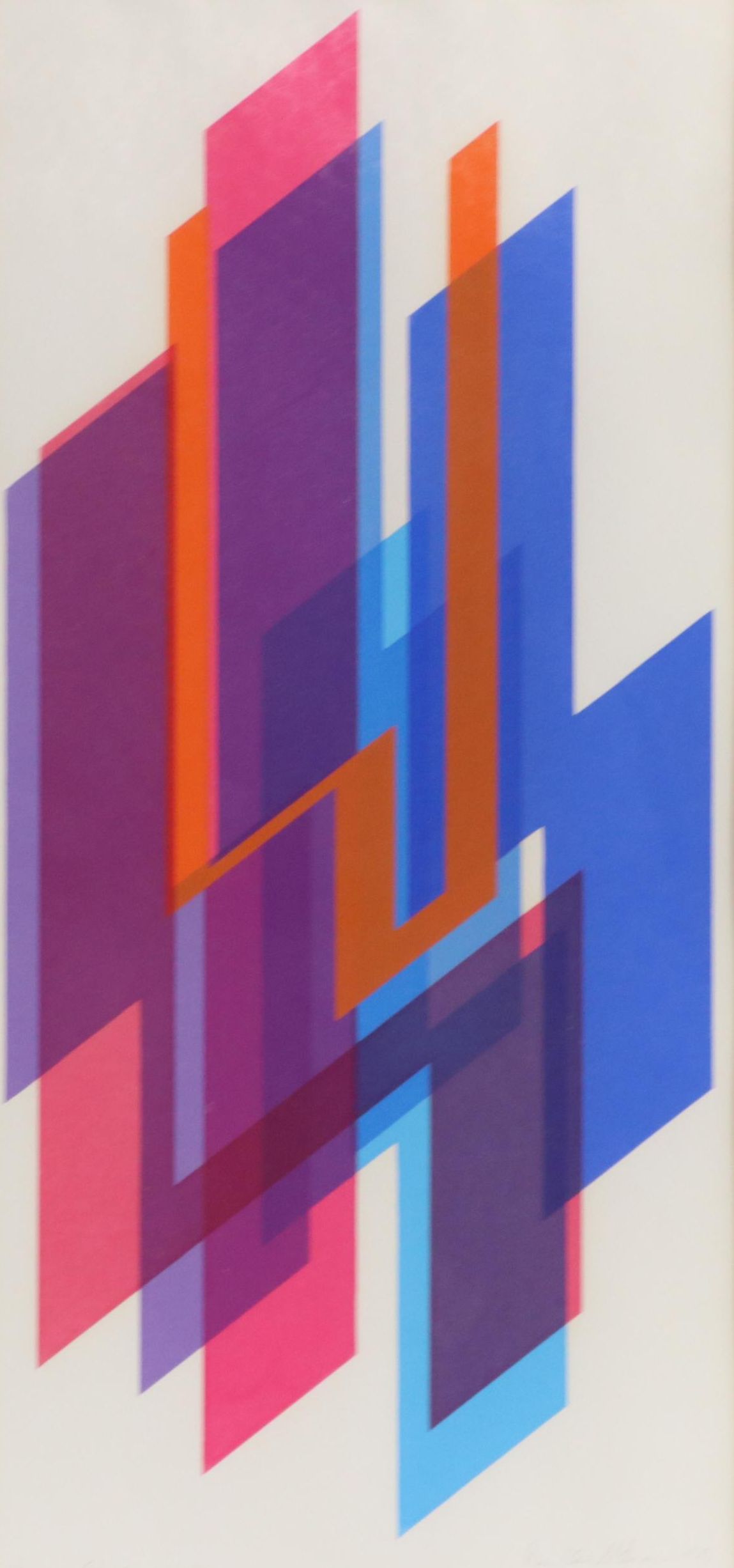 Phyllis Altman Geometric Serigraph "Skyscrapers," 1979 | EBTH