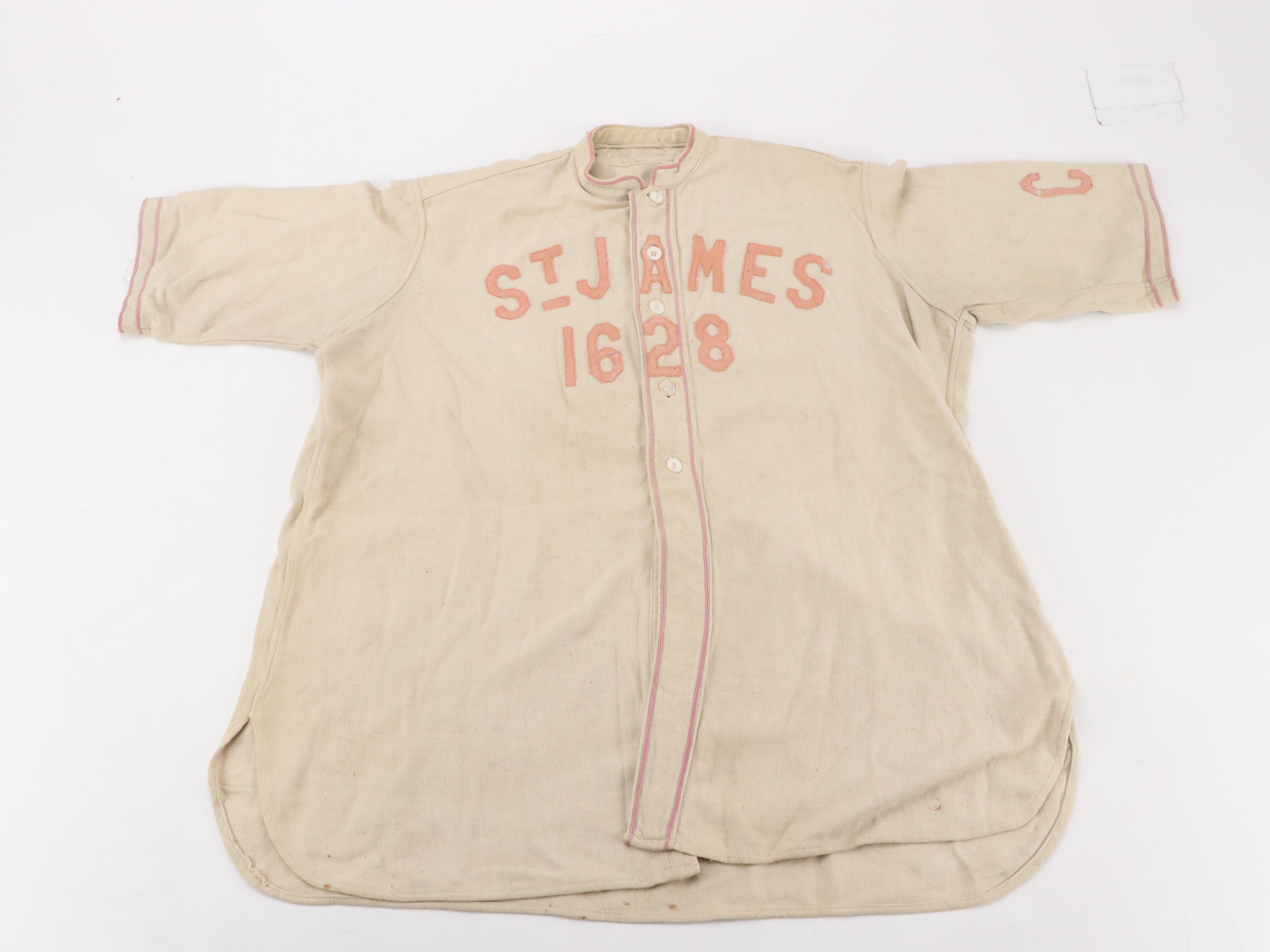 St. James Baseball Pants and Jersey, Early 20th Century | EBTH