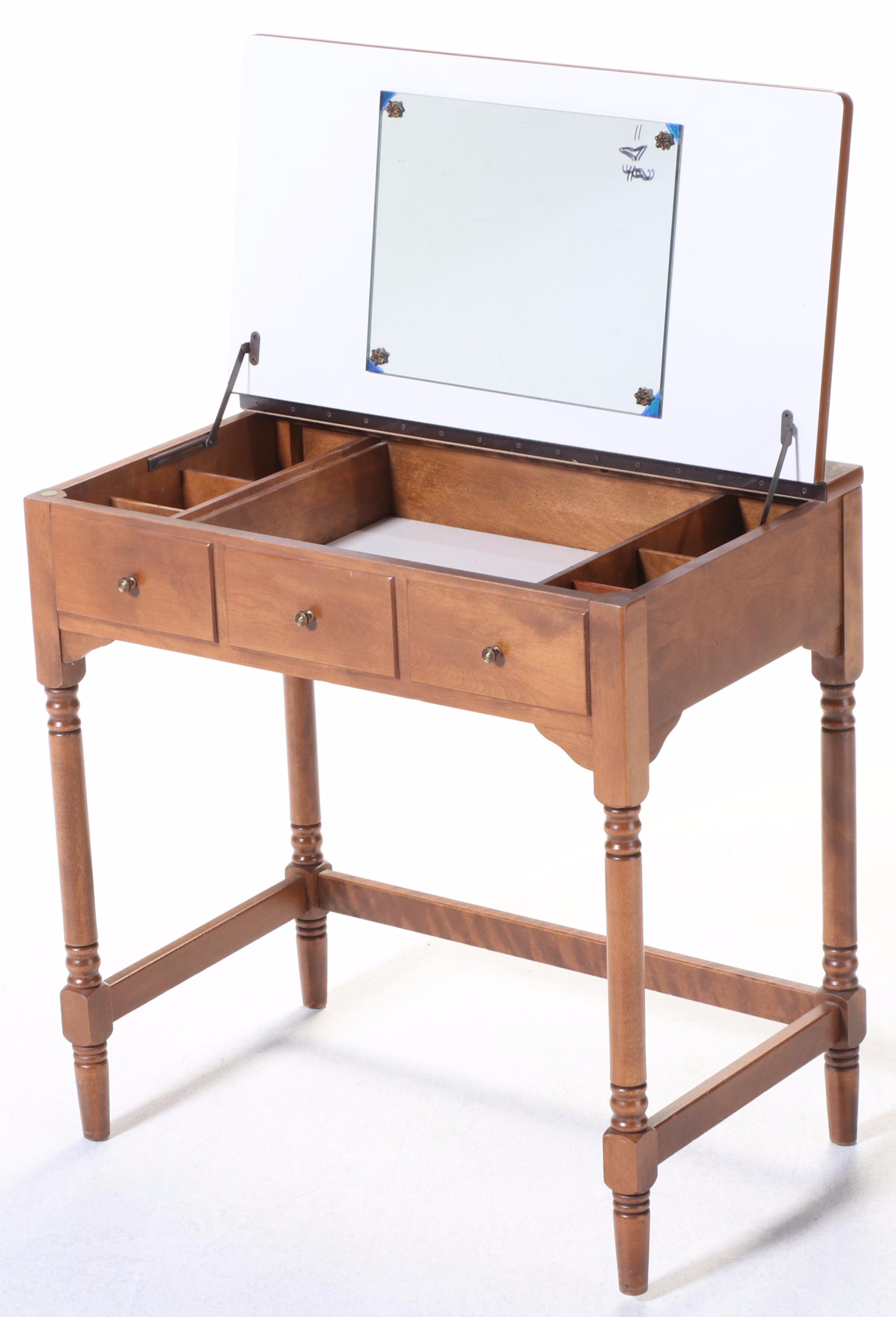 Ethan Allen by Baumritter Maple, Birch, and Laminate Enclosed Dressing ...