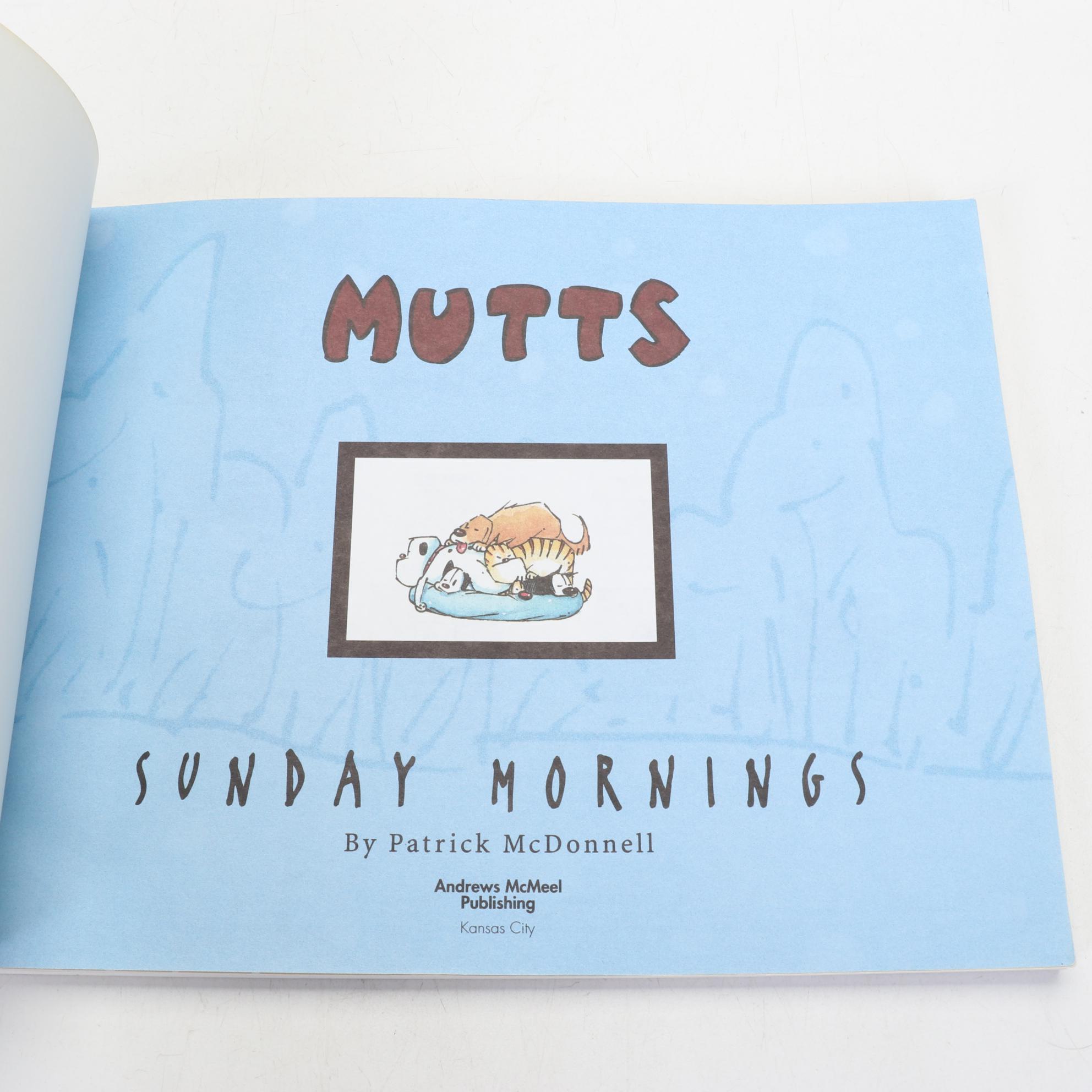 Nineteen Books of "Mutts" and "Get Fuzzy" Comics, Late 20th to 21st ...