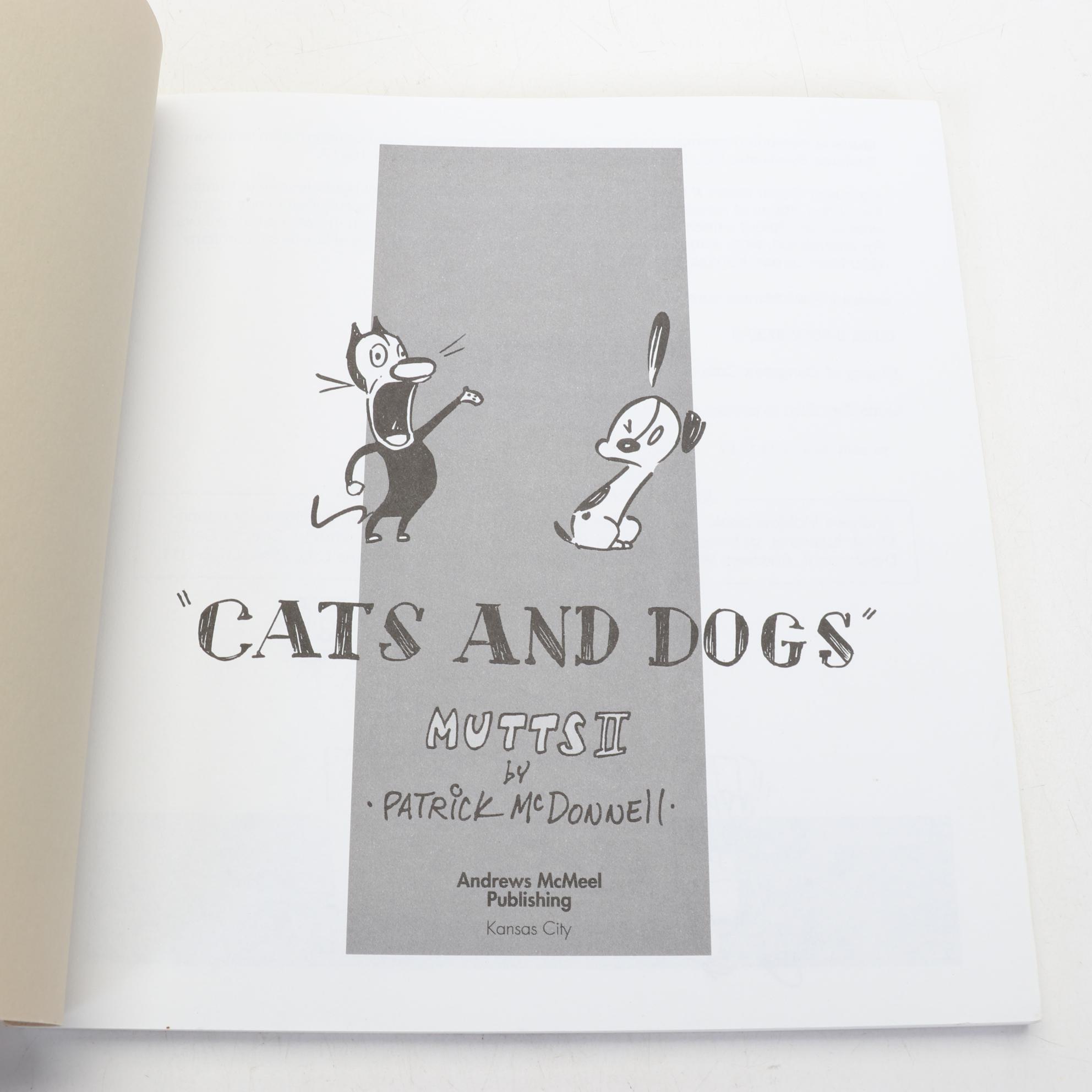 Nineteen Books of "Mutts" and "Get Fuzzy" Comics, Late 20th to 21st ...