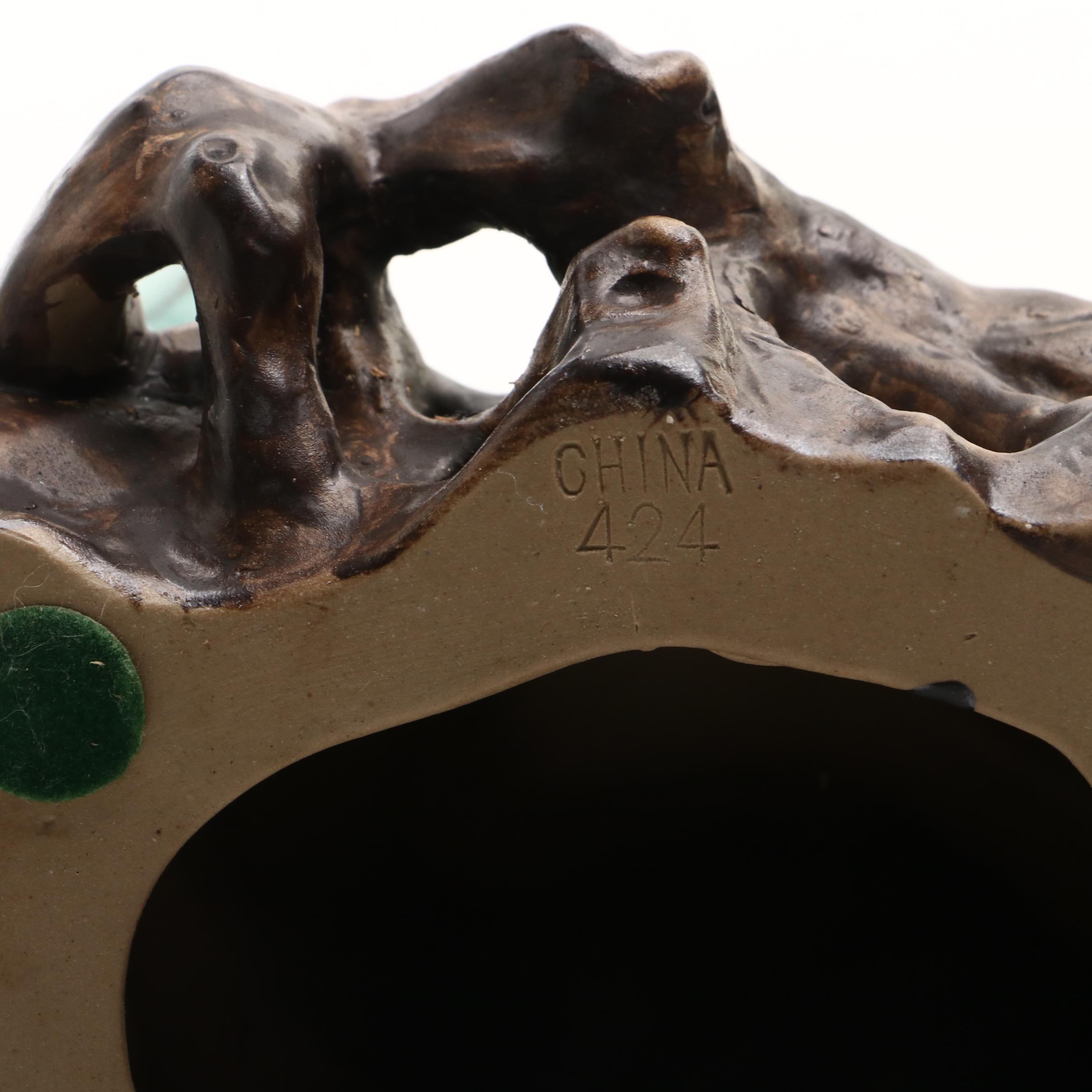 Chinese Shiwan Ware Pottery Figures | EBTH