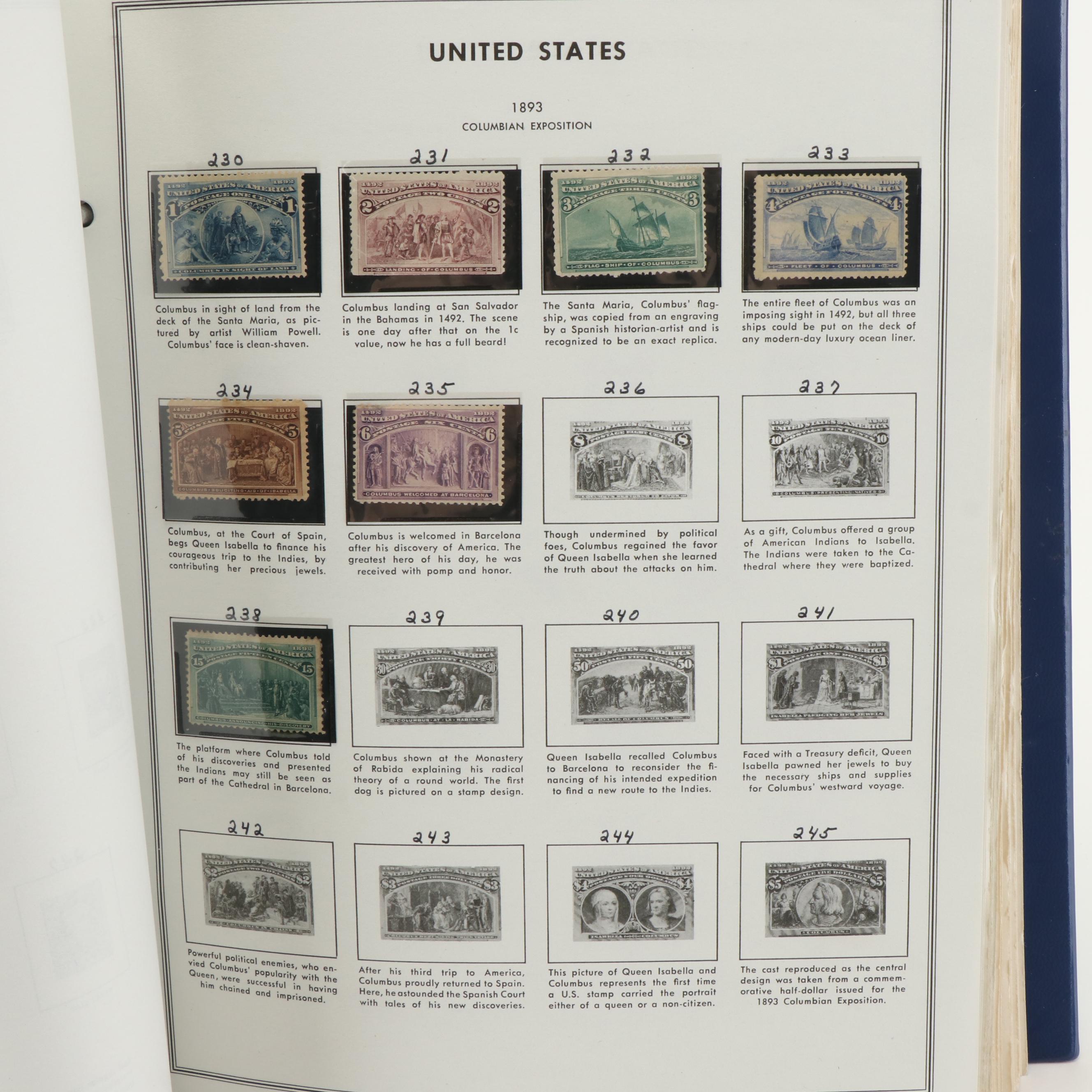 Two Albums of U.S. Postage Stamps | Everything But The House