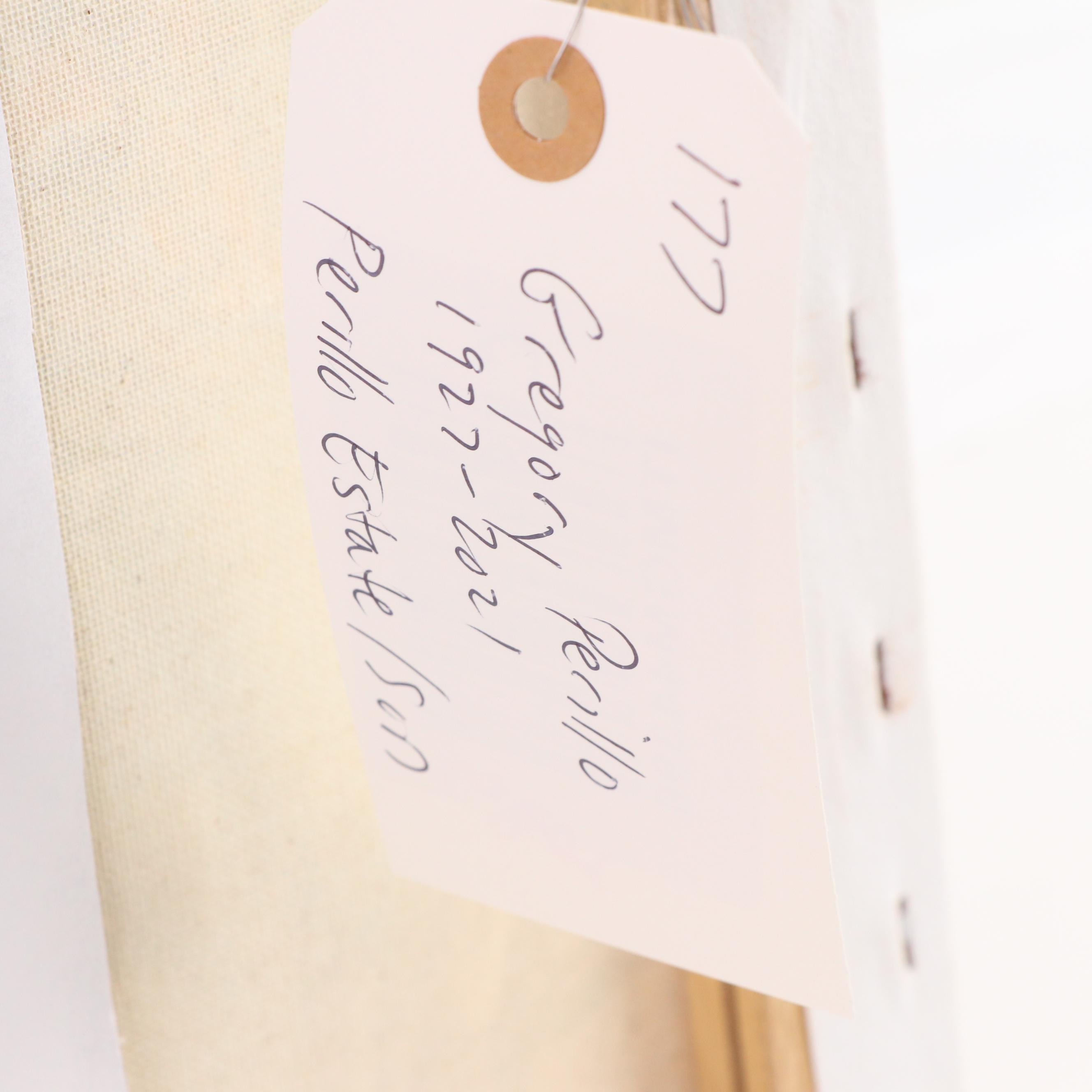 Gregory Perillo Western Genre Oil Painting of Bison | Everything But ...