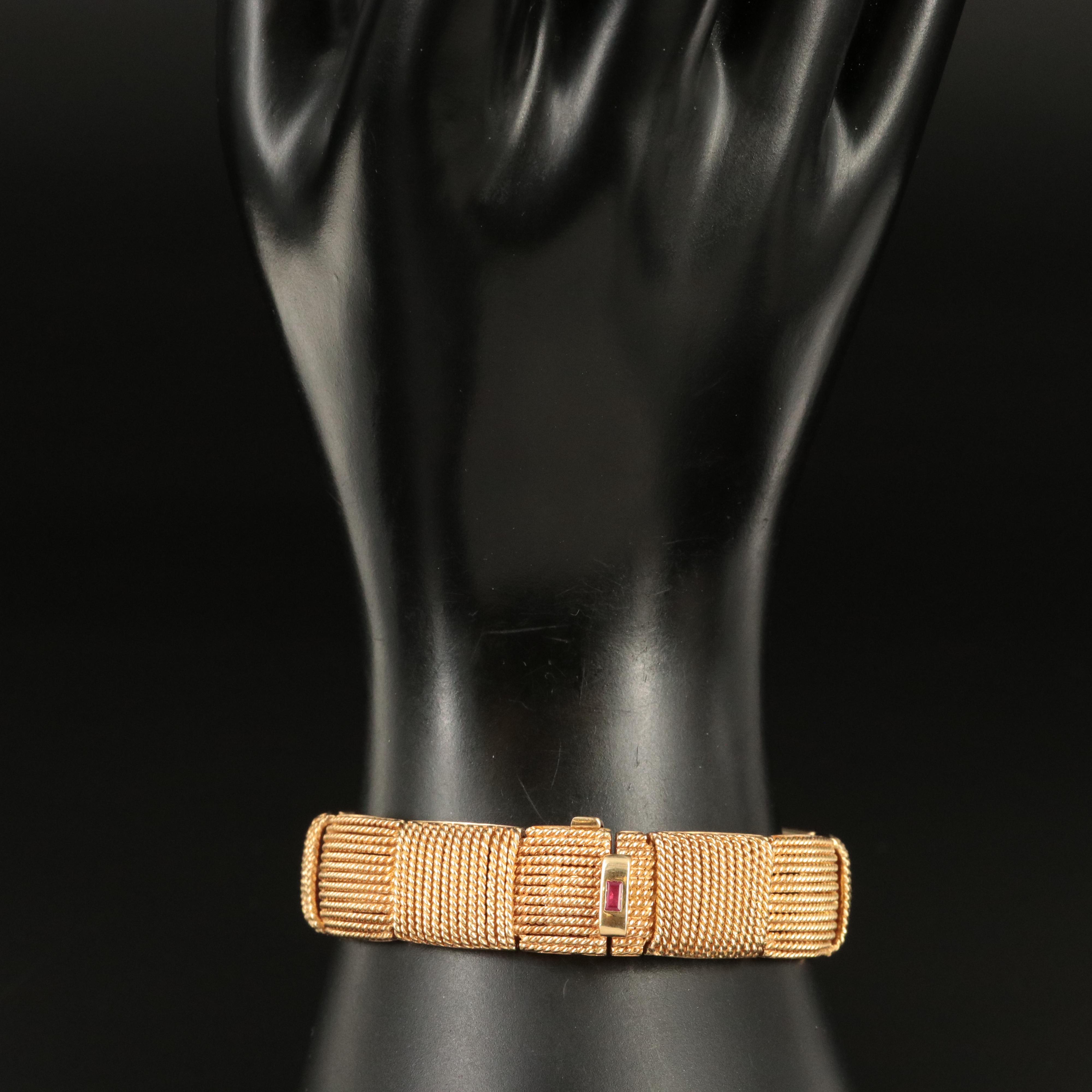 Roberto Coin 18K Opera Flexible Bracelet | EBTH