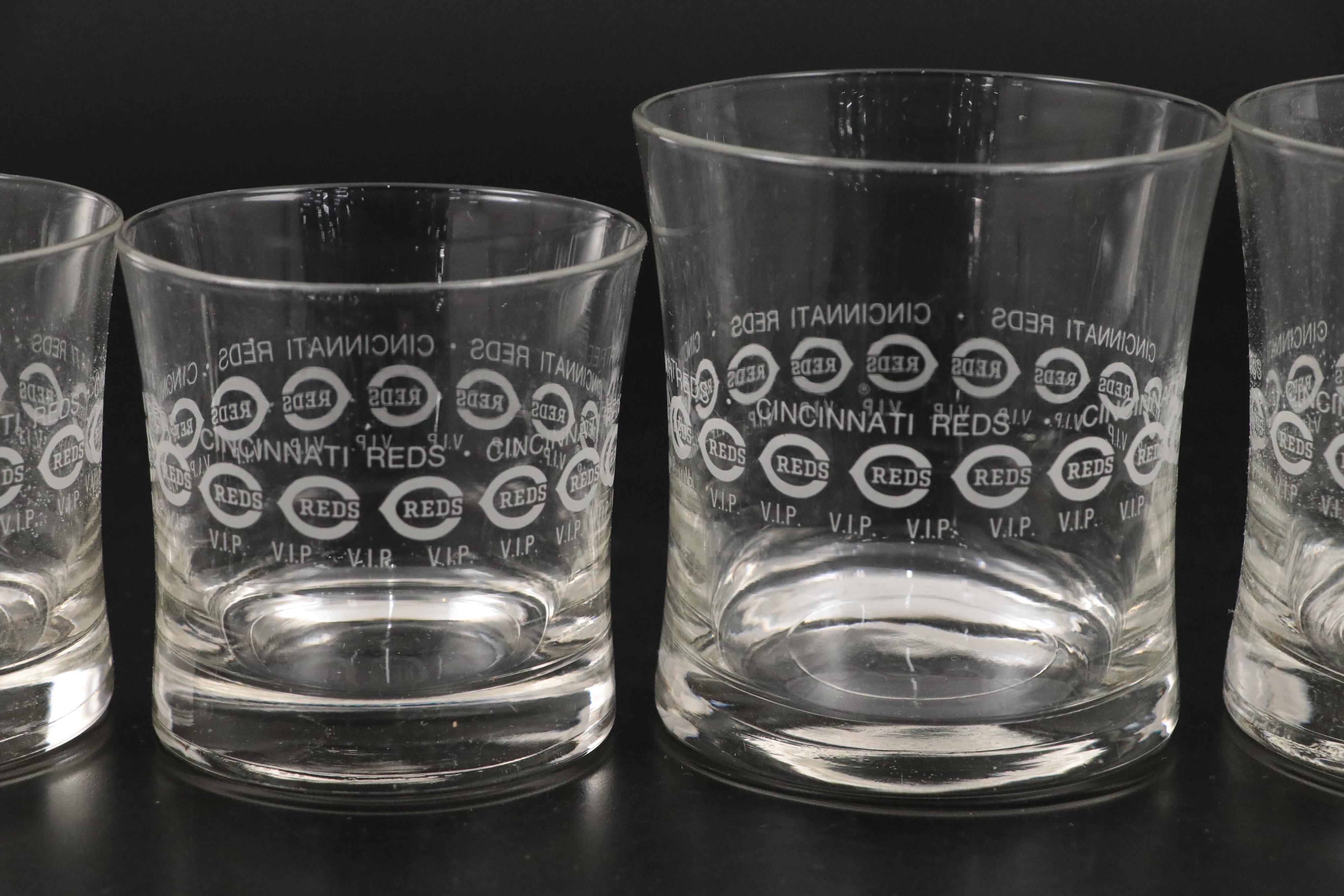 Cincinnati Reds Drinking Glasses | EBTH