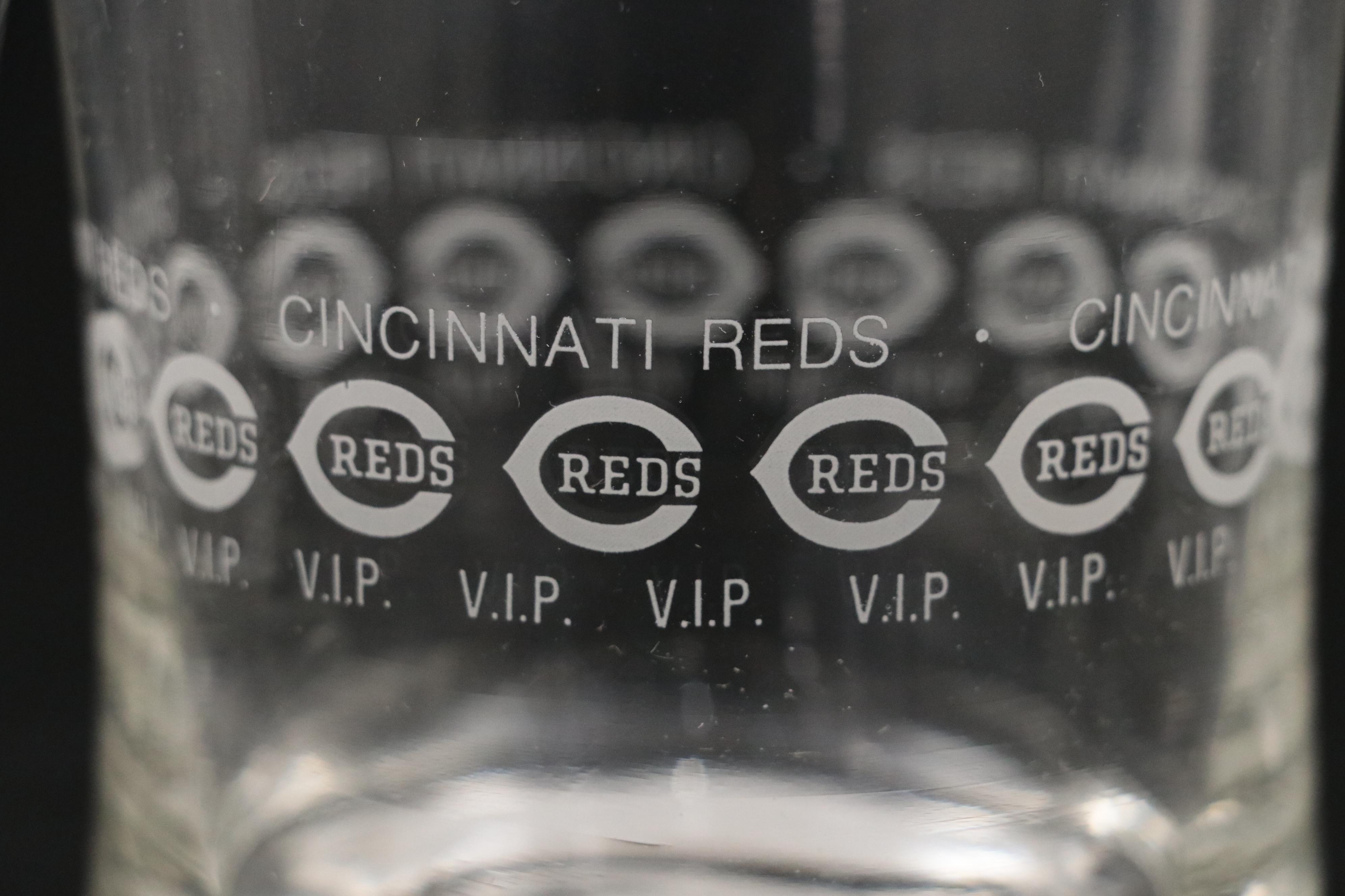Cincinnati Reds Drinking Glasses | EBTH