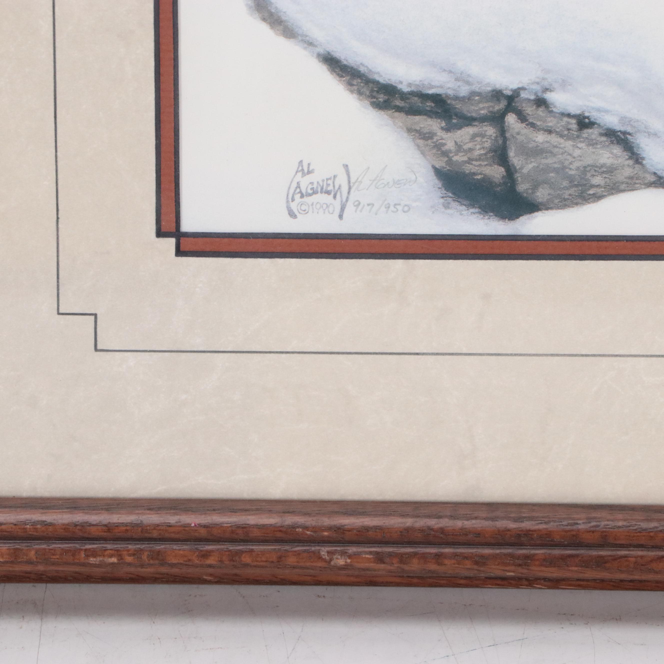 Al Agnew Offset Lithograph of Cougar "One Step at a Time" | EBTH