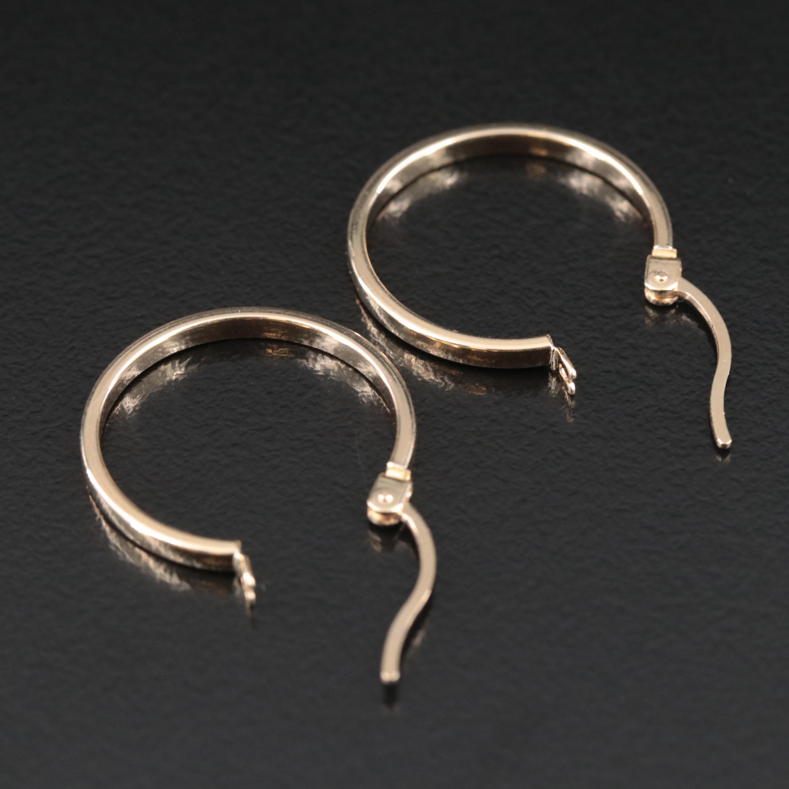 14K Hoop Earrings | EBTH