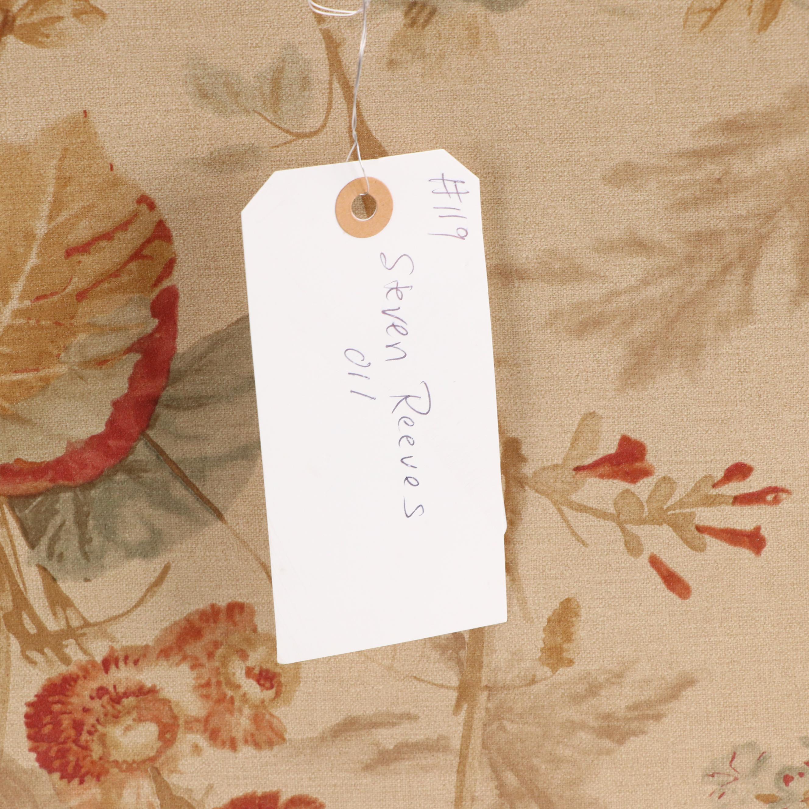 Steven Reeves Oil Painting of Seated Figure in Park | EBTH