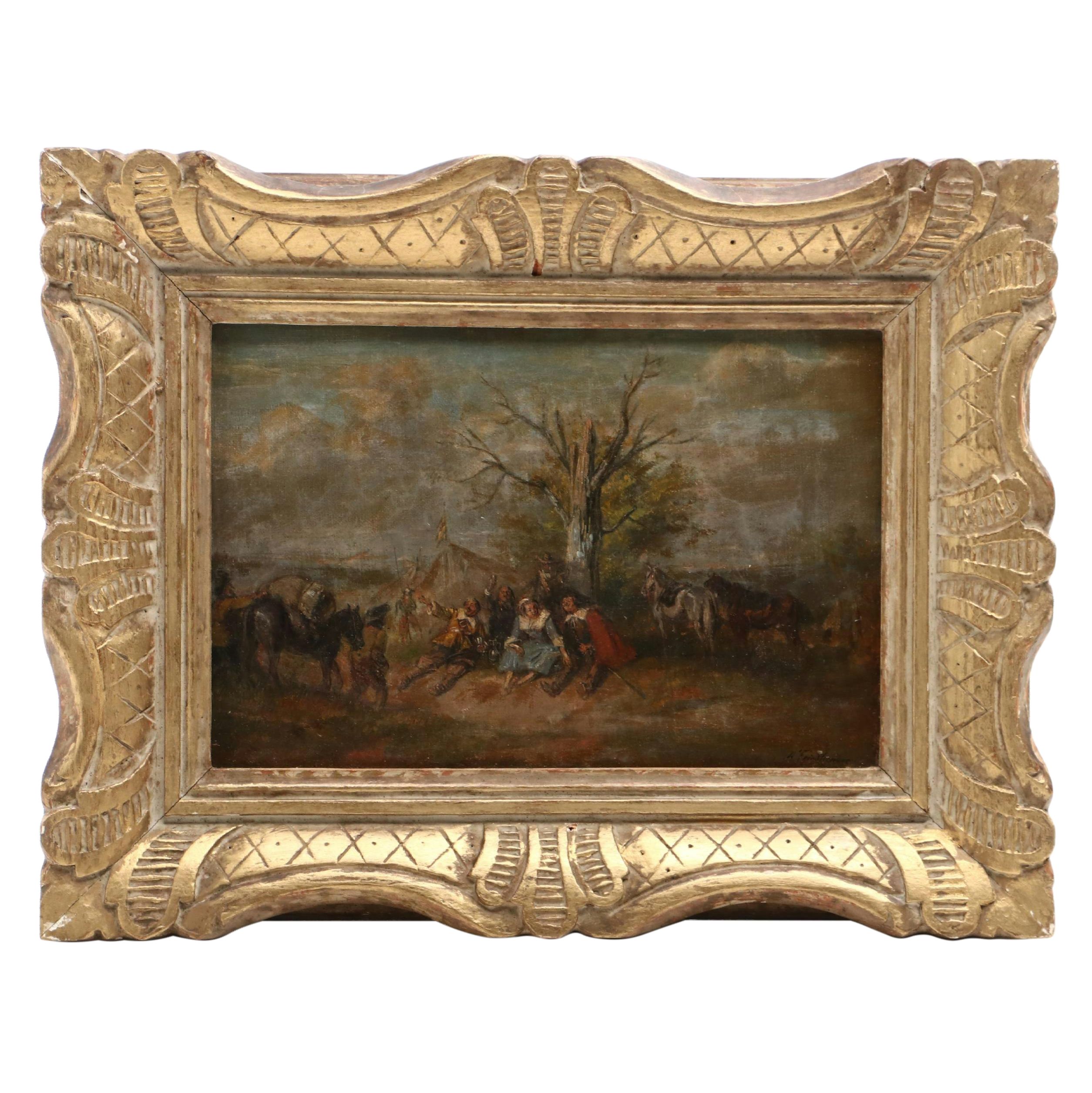 Alfred Ritter von Malheim Friedlander Oil Painting | Everything But The ...