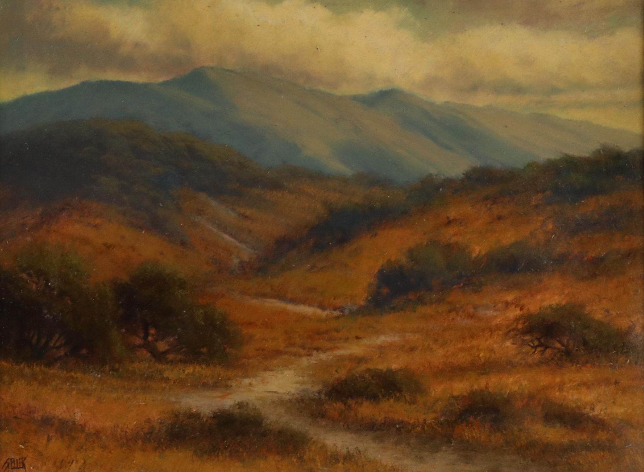 Mark Geller Landscape Oil Painting "Rolling Hills" | Everything But The ...
