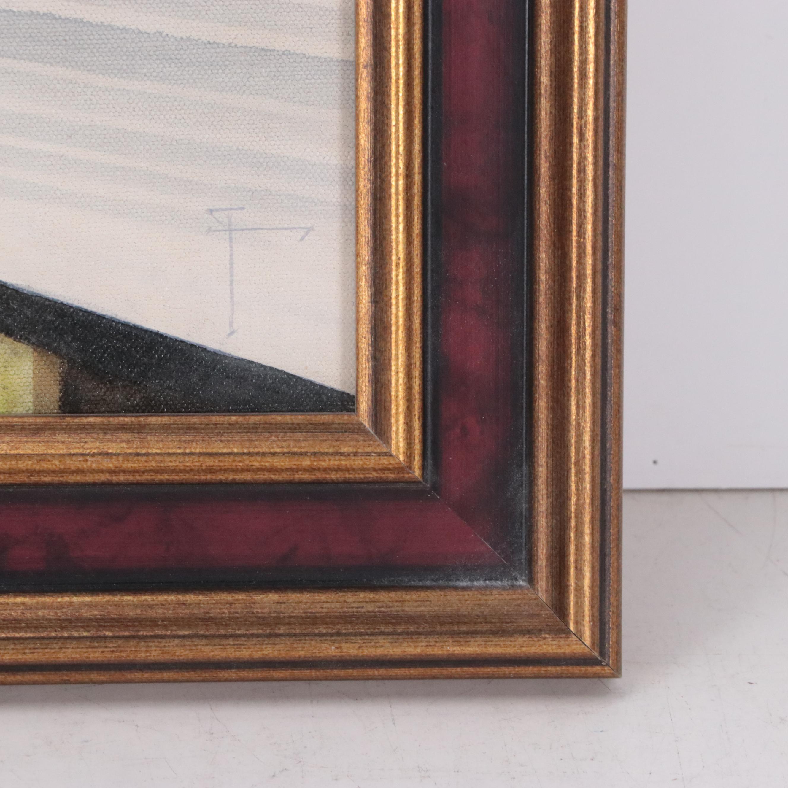 Shirley Findsen Photorealist Oil Painting Portrait of Girl Sitting by ...