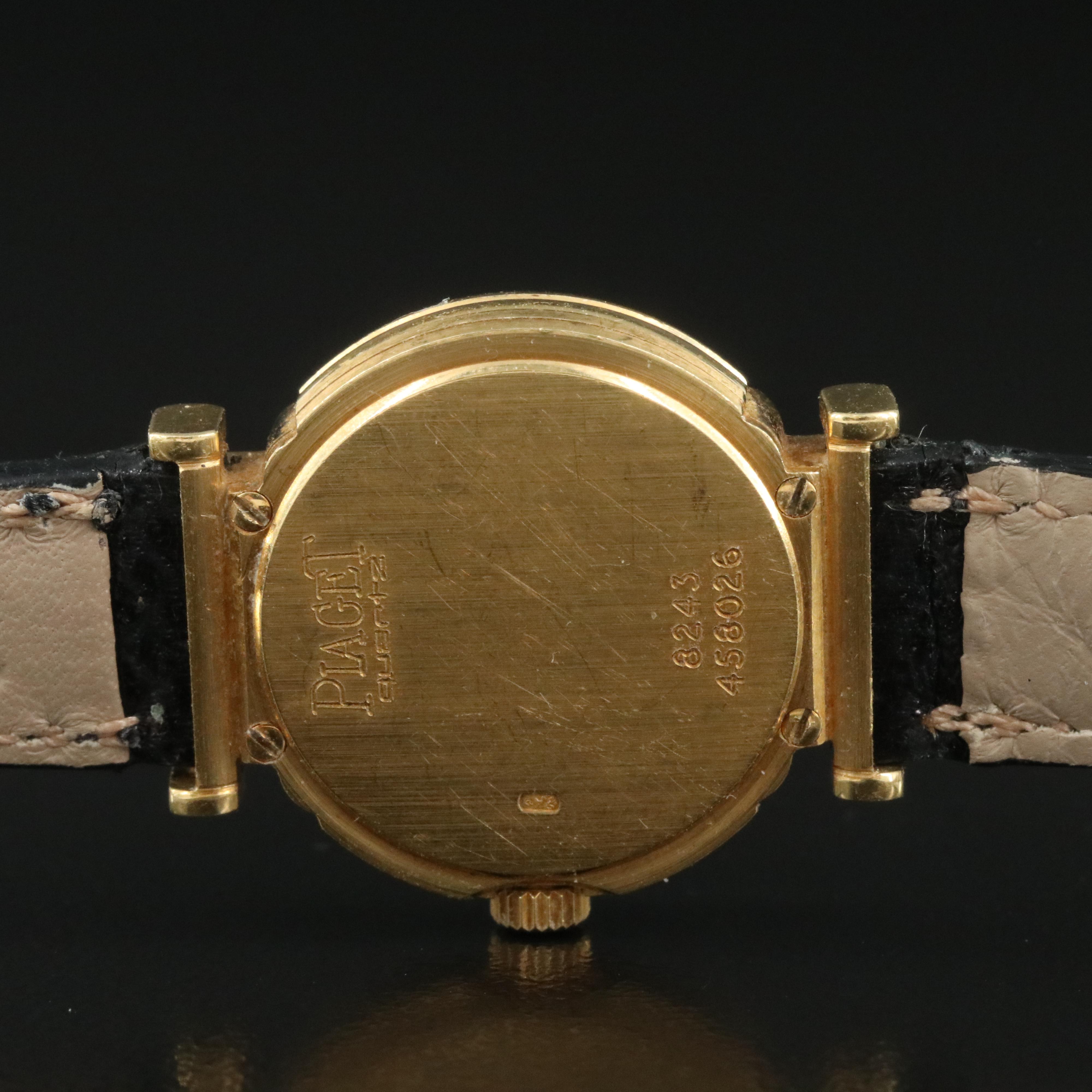 18K Piaget Polo Quartz Watch | EBTH