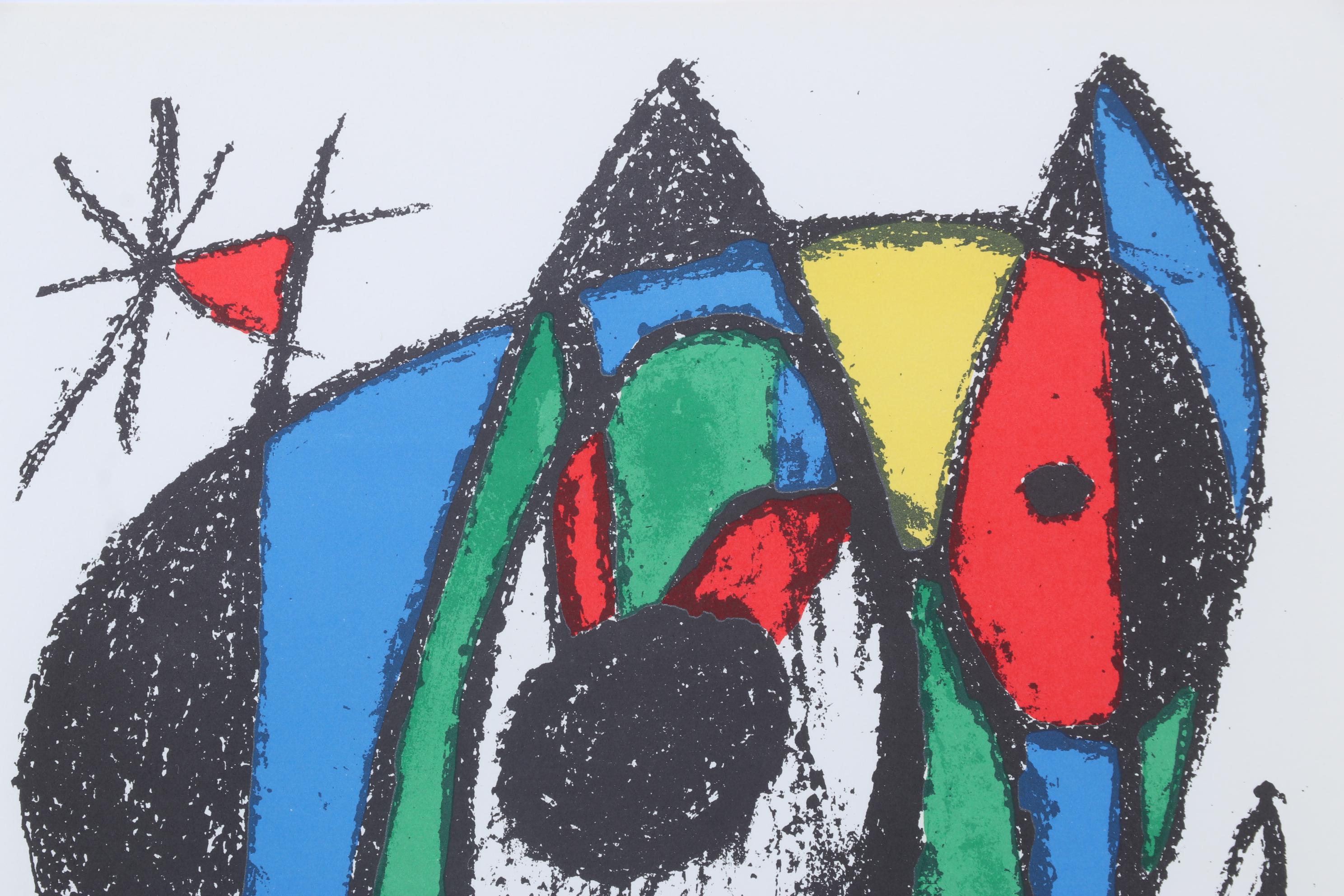Joan Miró Color Lithograph From "Lithographs II," 1975 | EBTH